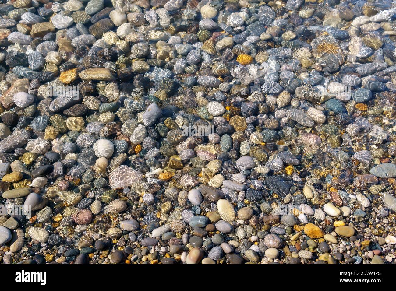 Texture of azure sea water with ripples for background. Water surface ...
