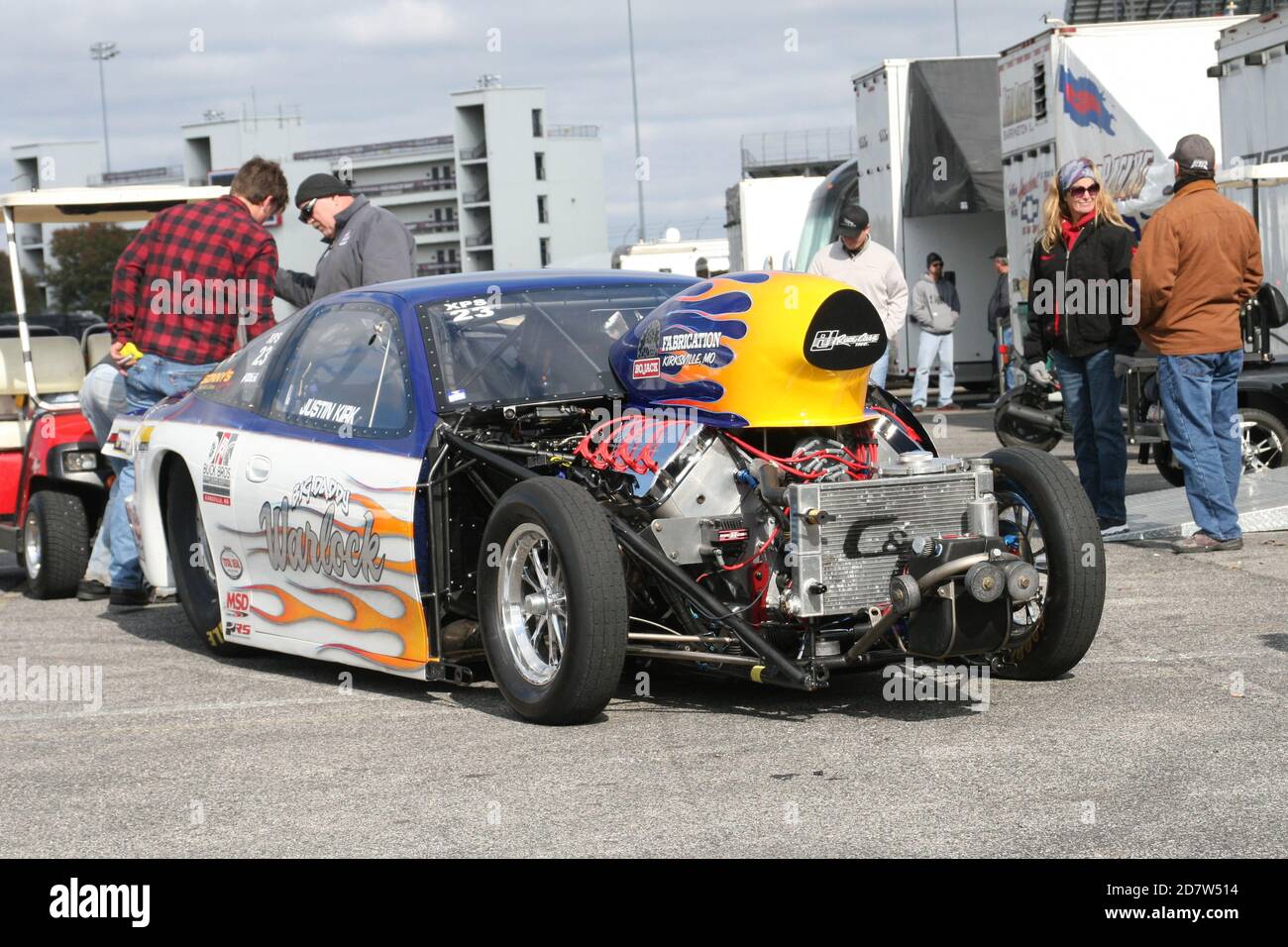 Paddock at Worldwide Technology Raceway during DRAGSTOCK XII 2020 Stock ...
