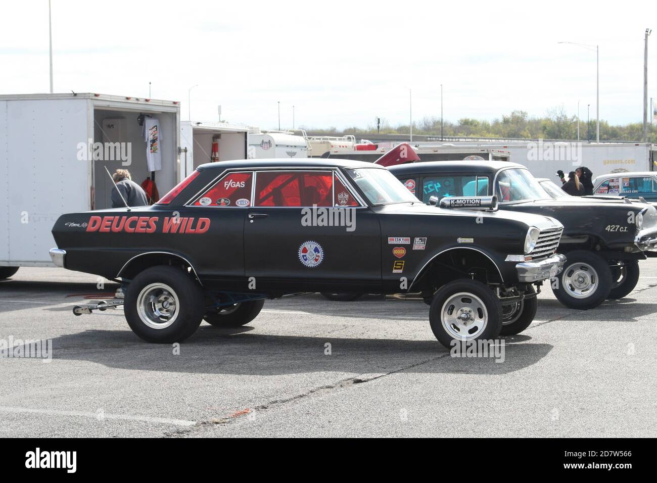 Paddock at Worldwide Technology Raceway during DRAGSTOCK XII 2020 Stock ...