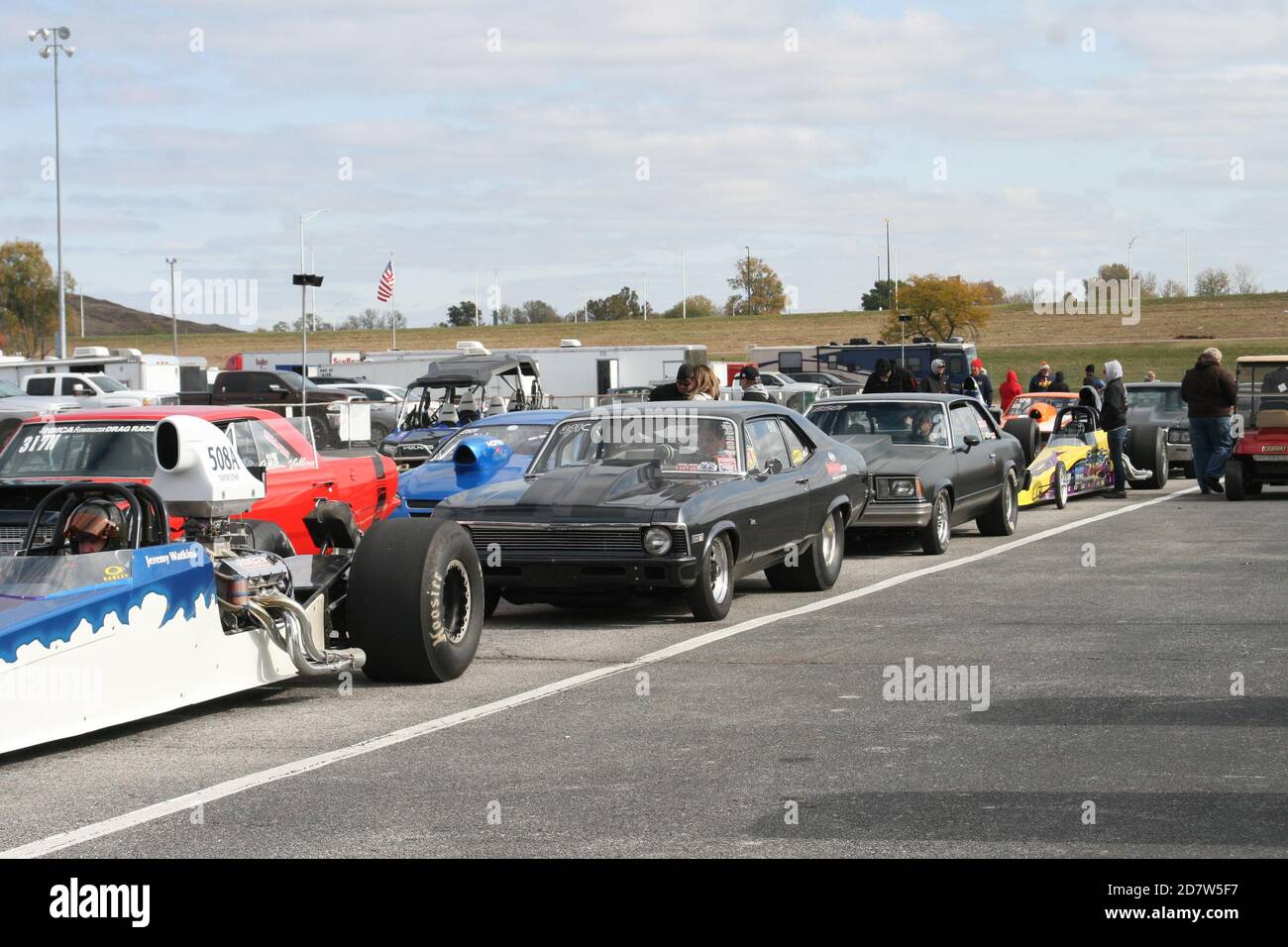 Paddock at Worldwide Technology Raceway during DRAGSTOCK XII 2020 Stock ...