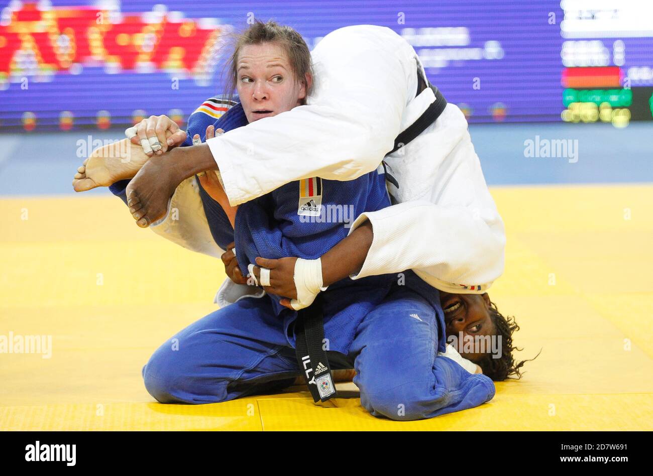 EMANE, Gevrise Team France during the 2014 European Senior Judo Team ...