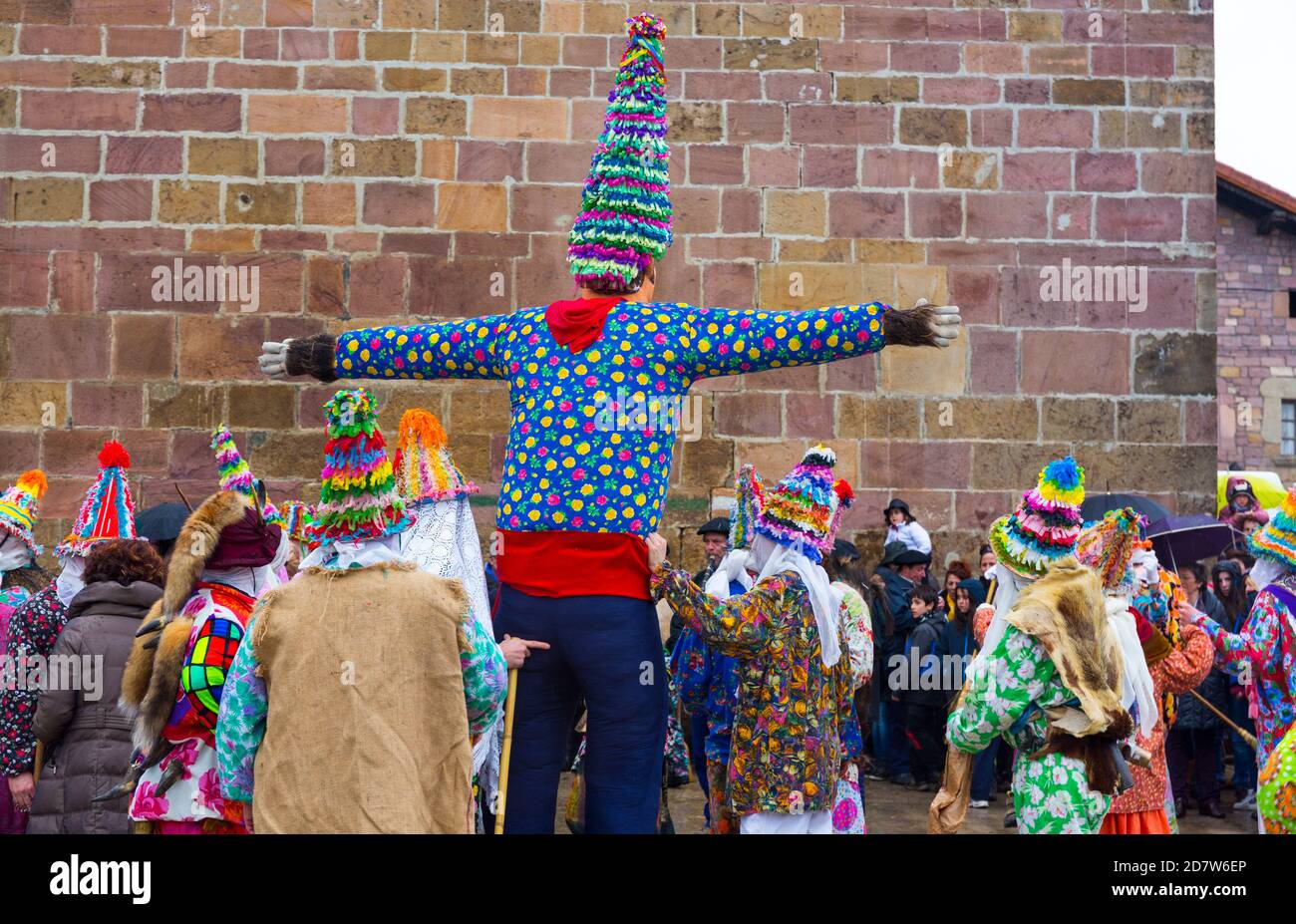 Carnival in Lantz, Navarra, Spain, Europe Stock Photo - Alamy