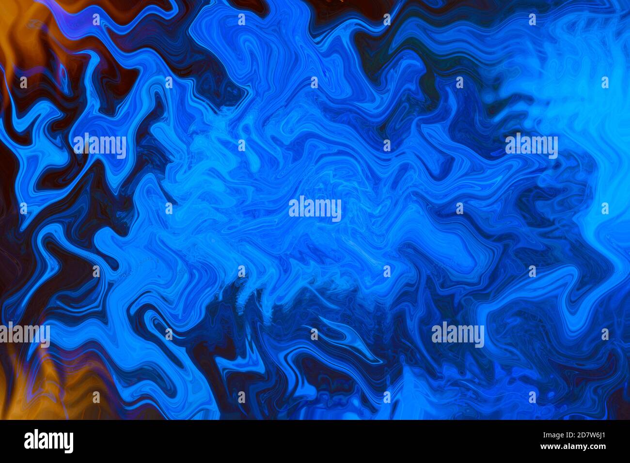 Abstract creative liquify the pattern of the blue light curve style ...