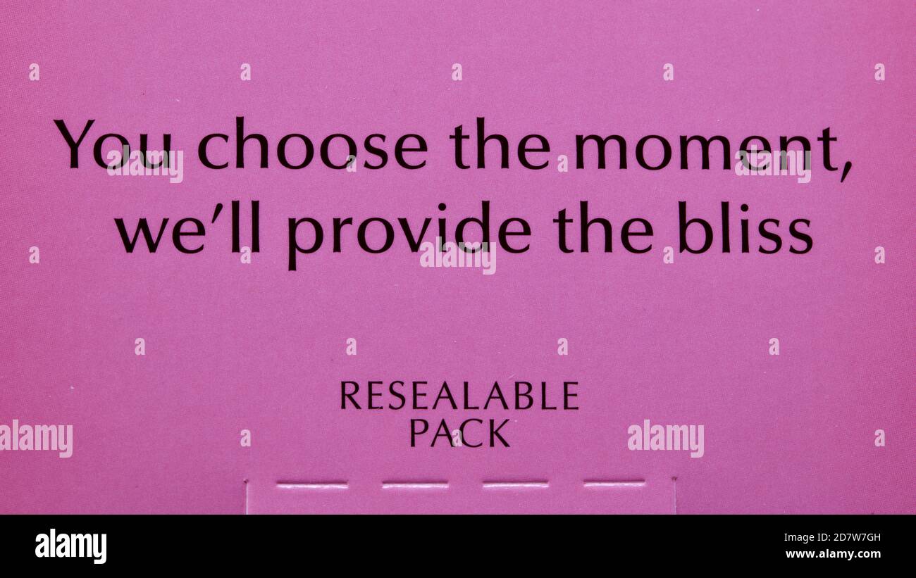 Slogan on Lindt Lindor Truffles - You choose the moment, we’ll provide ...