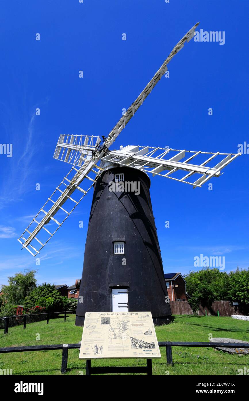 The Burwell Museum and Windmill, Burwell village, Cambridgeshire ...
