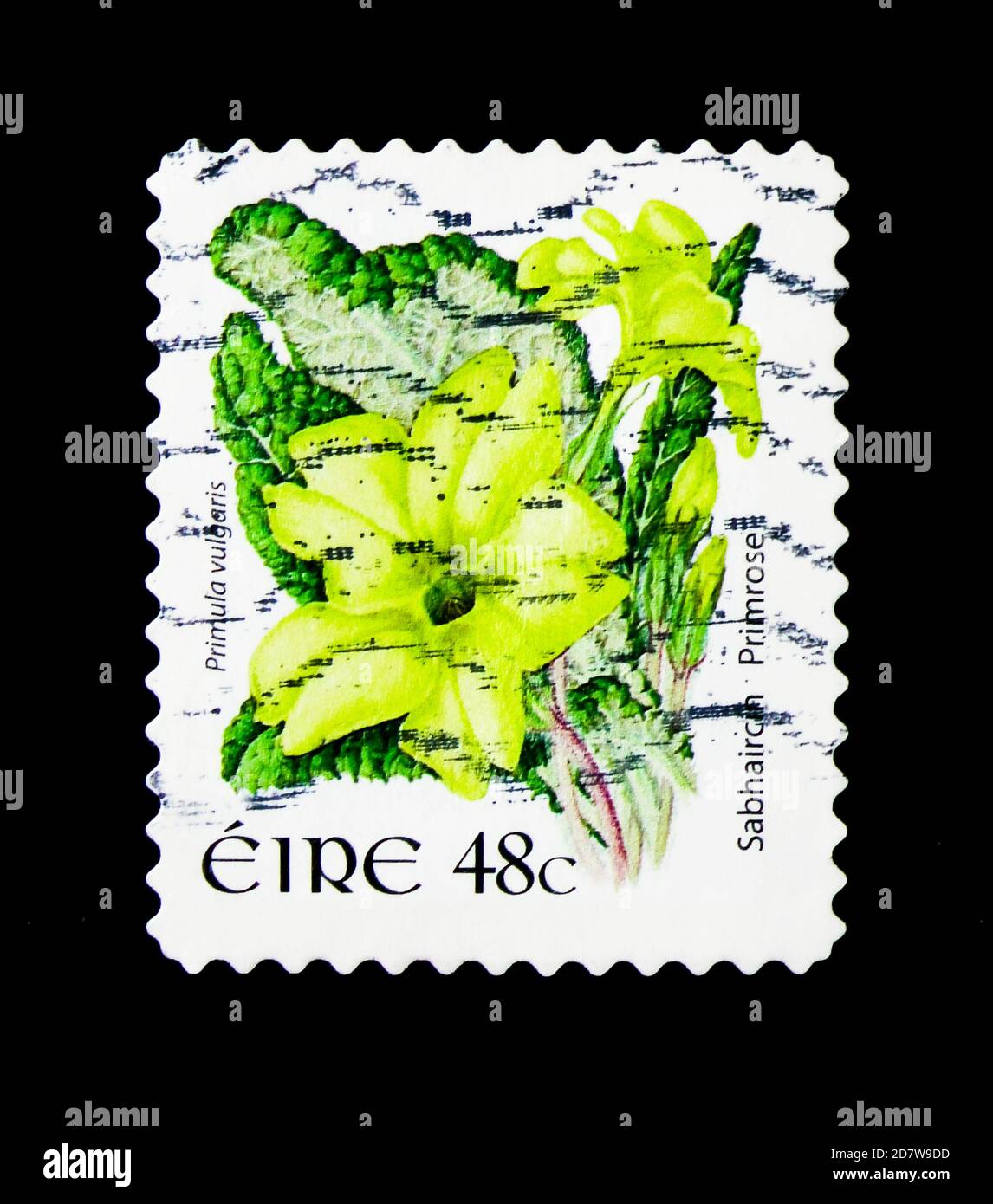 MOSCOW, RUSSIA - MARCH 28, 2018: A stamp printed in Ireland shows ...