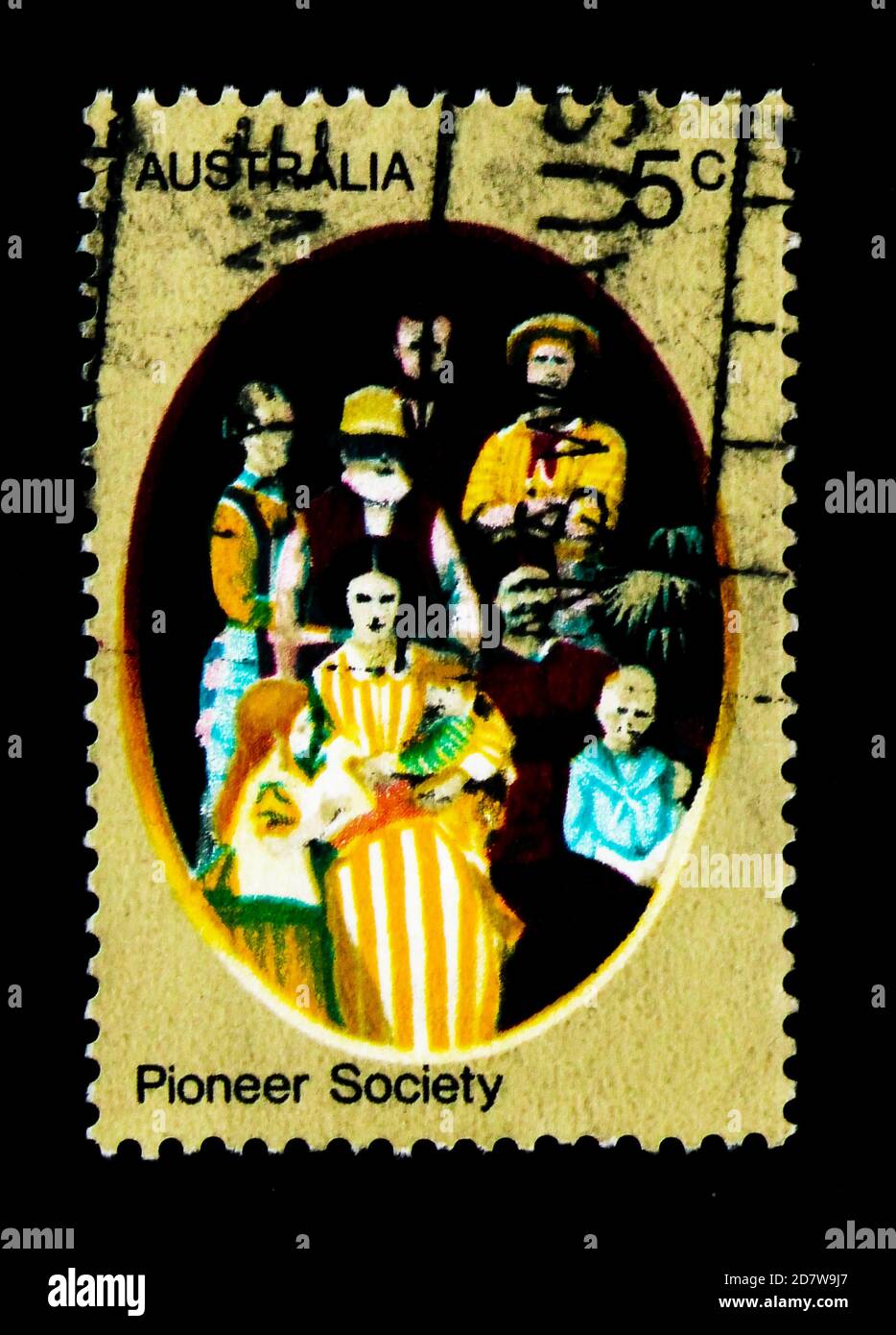 From the life of the first immigrants of australia series hi-res stock ...