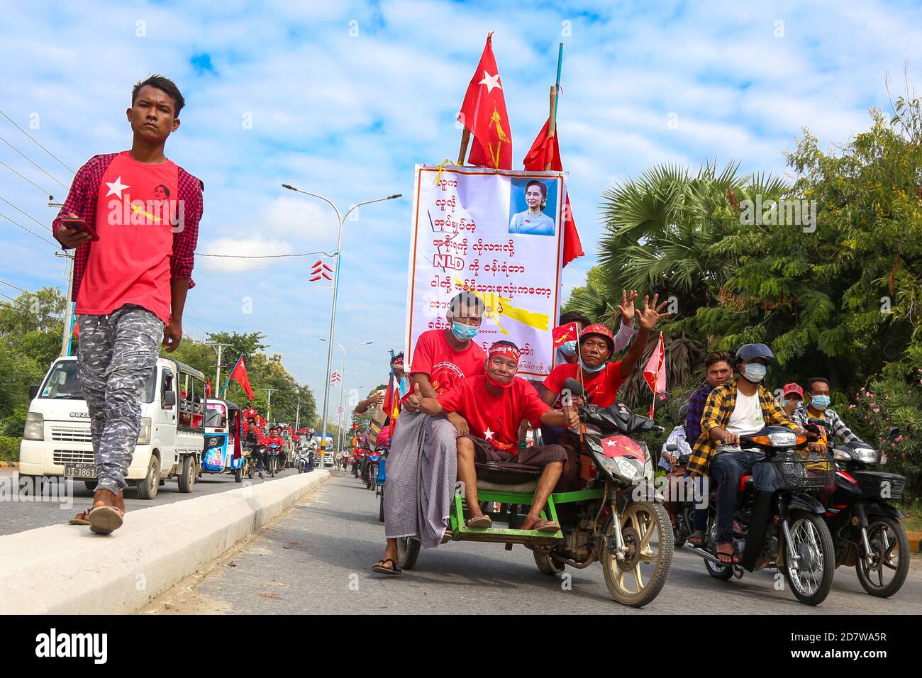 Motorcyclist waving riding during hi-res stock photography and images ...
