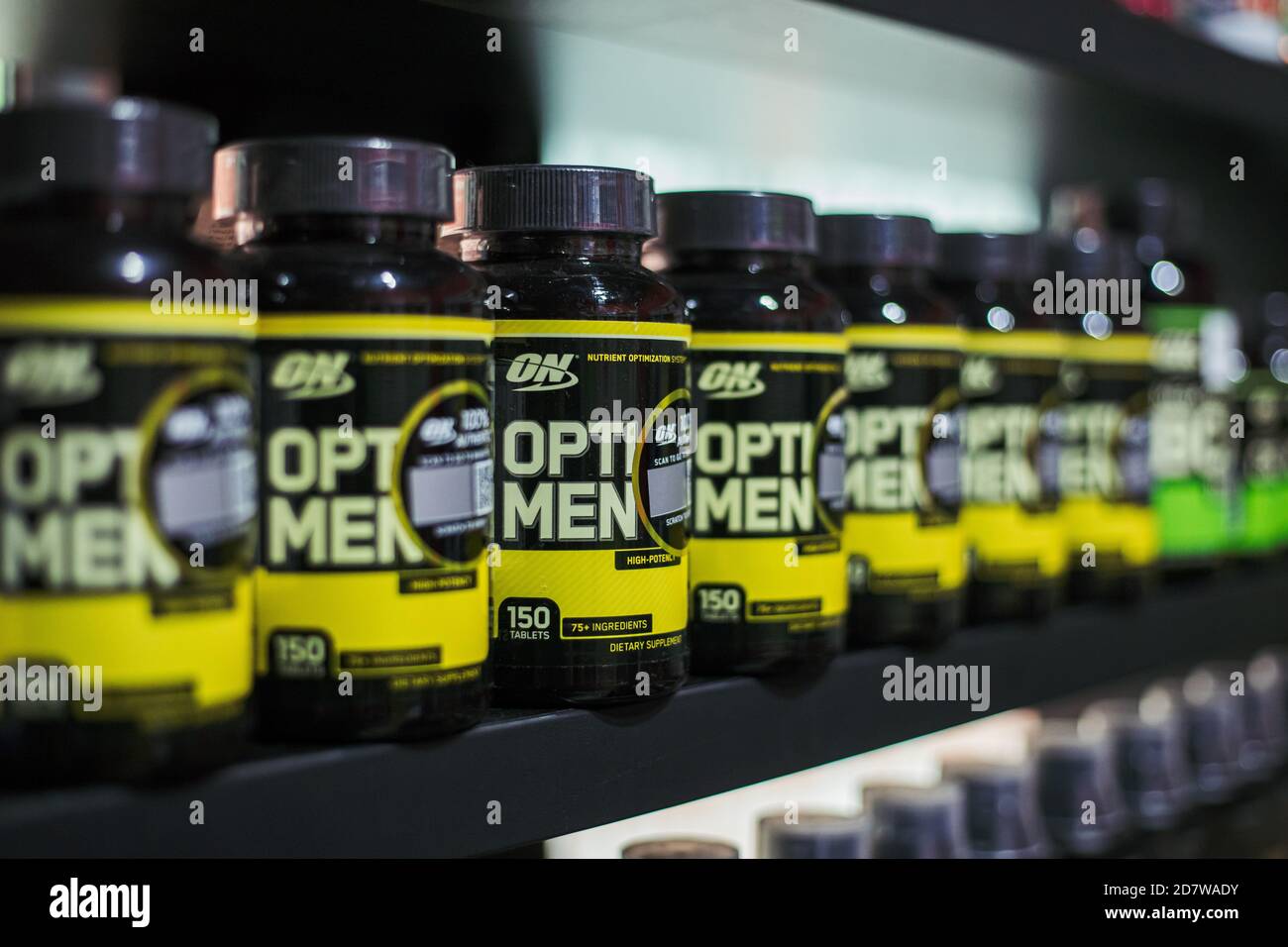 Sport drink store display hi-res stock photography and images - Alamy