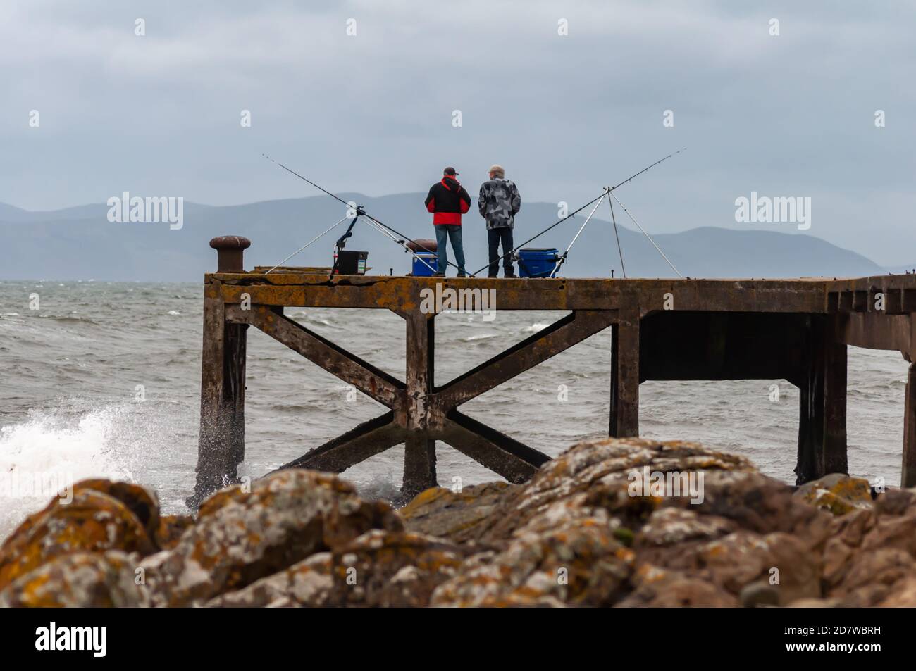 Isle of arran from portencross hi-res stock photography and images - Alamy
