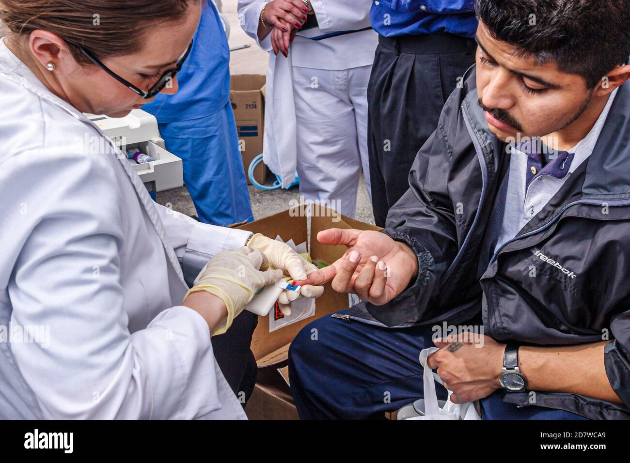 Miami Florida,Coral Gables Miracle Mile Total Health Fair,vendor stall ...