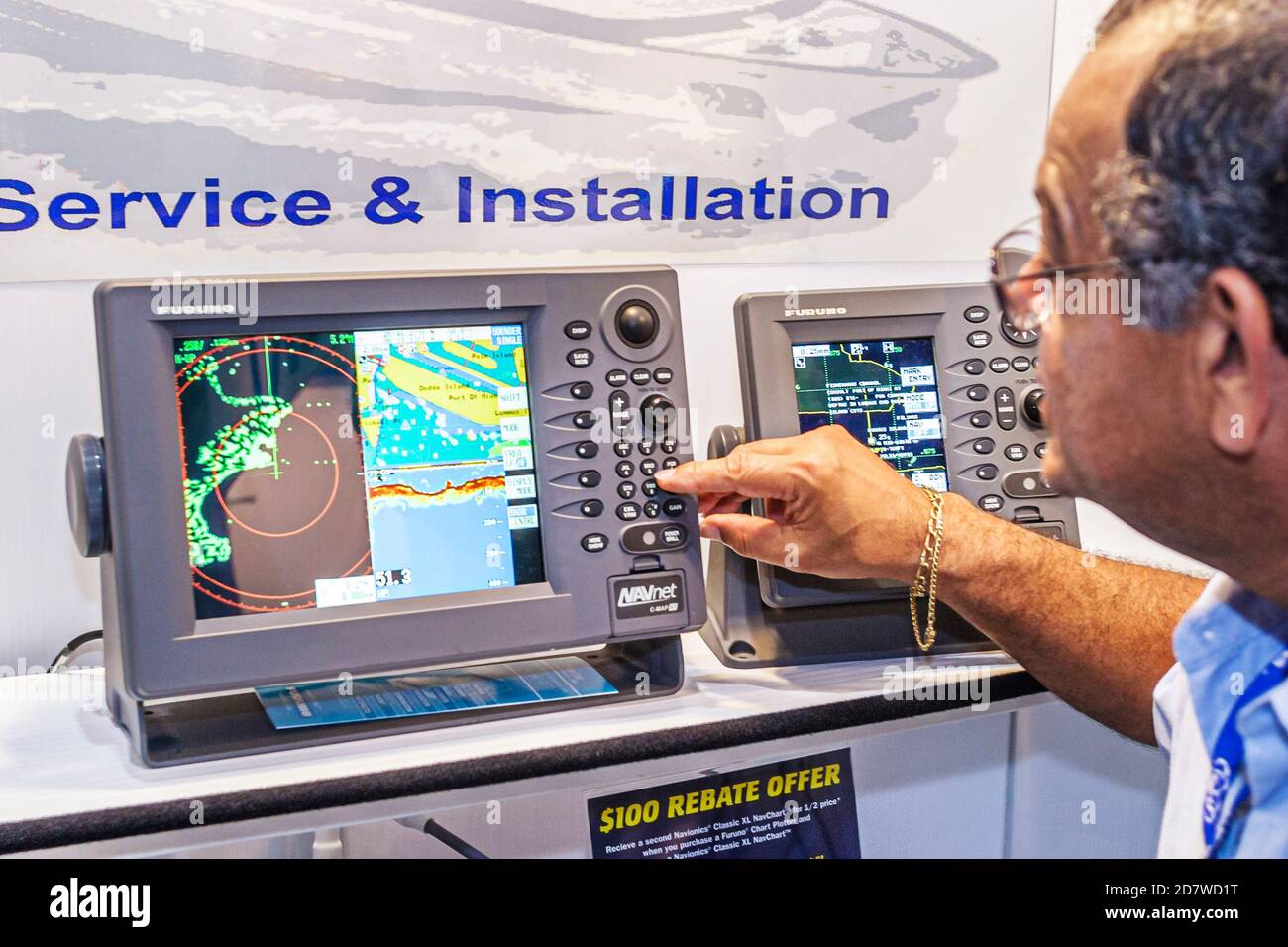 Florida,Miami Beach Convention Center,centre,International Boat Show ...