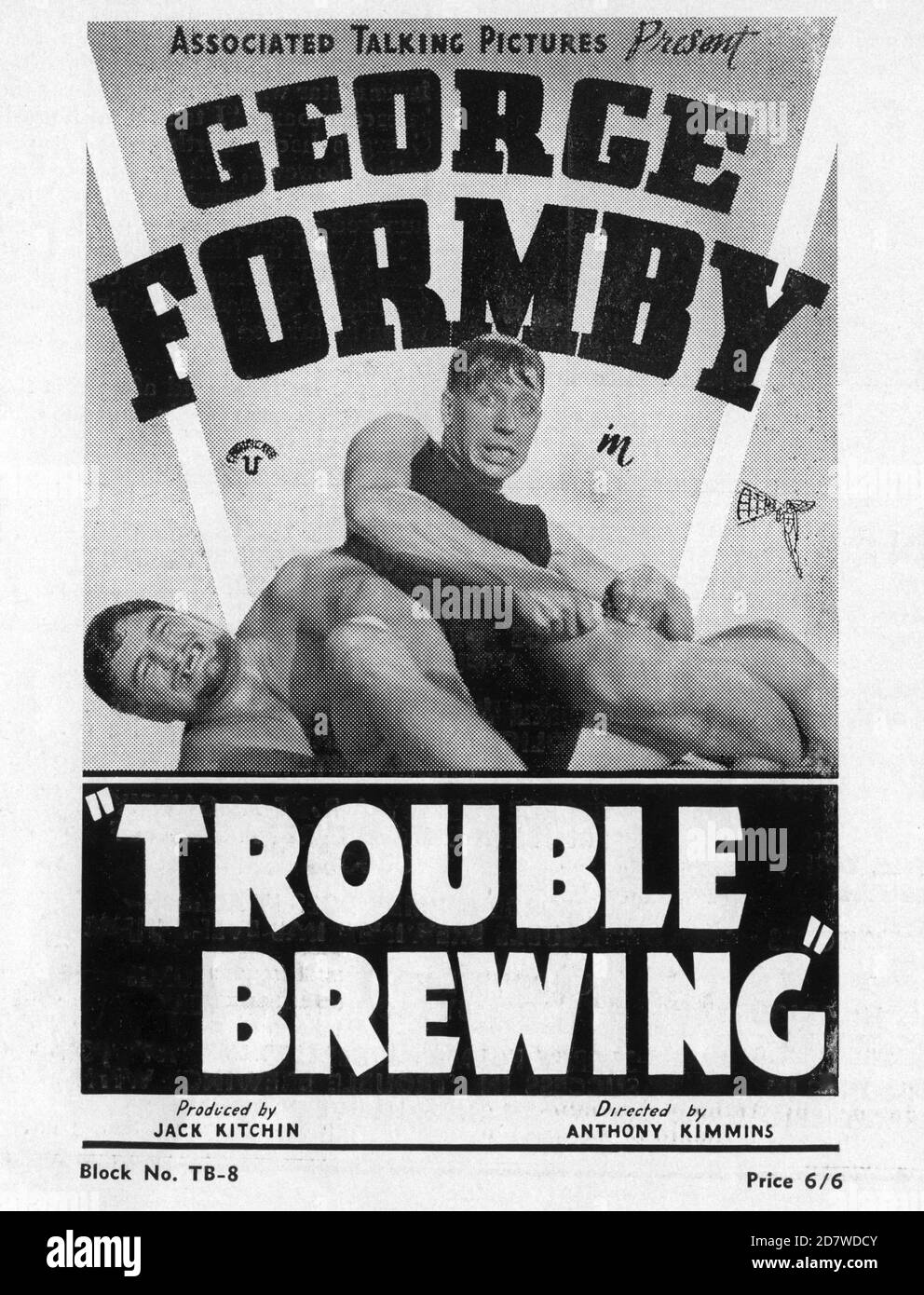 GEORGE FORMBY in TROUBLE BREWING 1939 director ANTHONY KIMMINS made at ...