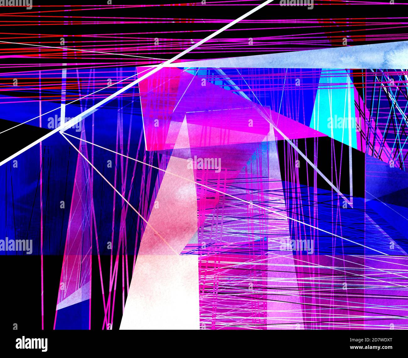 Abstract retro raster color background with geometric objects Stock ...