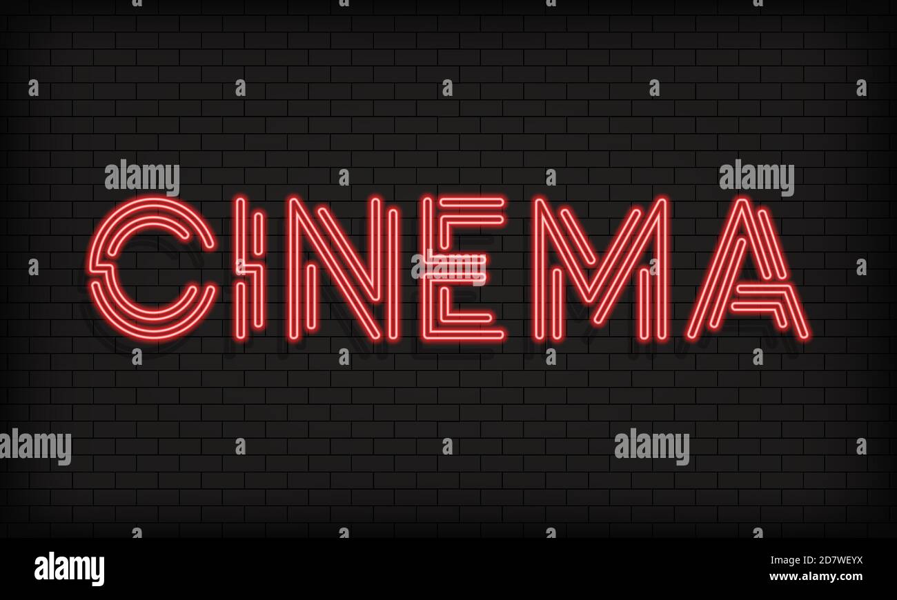 Cinema banner. Movie industry. Vector on isolated white background. EPS ...