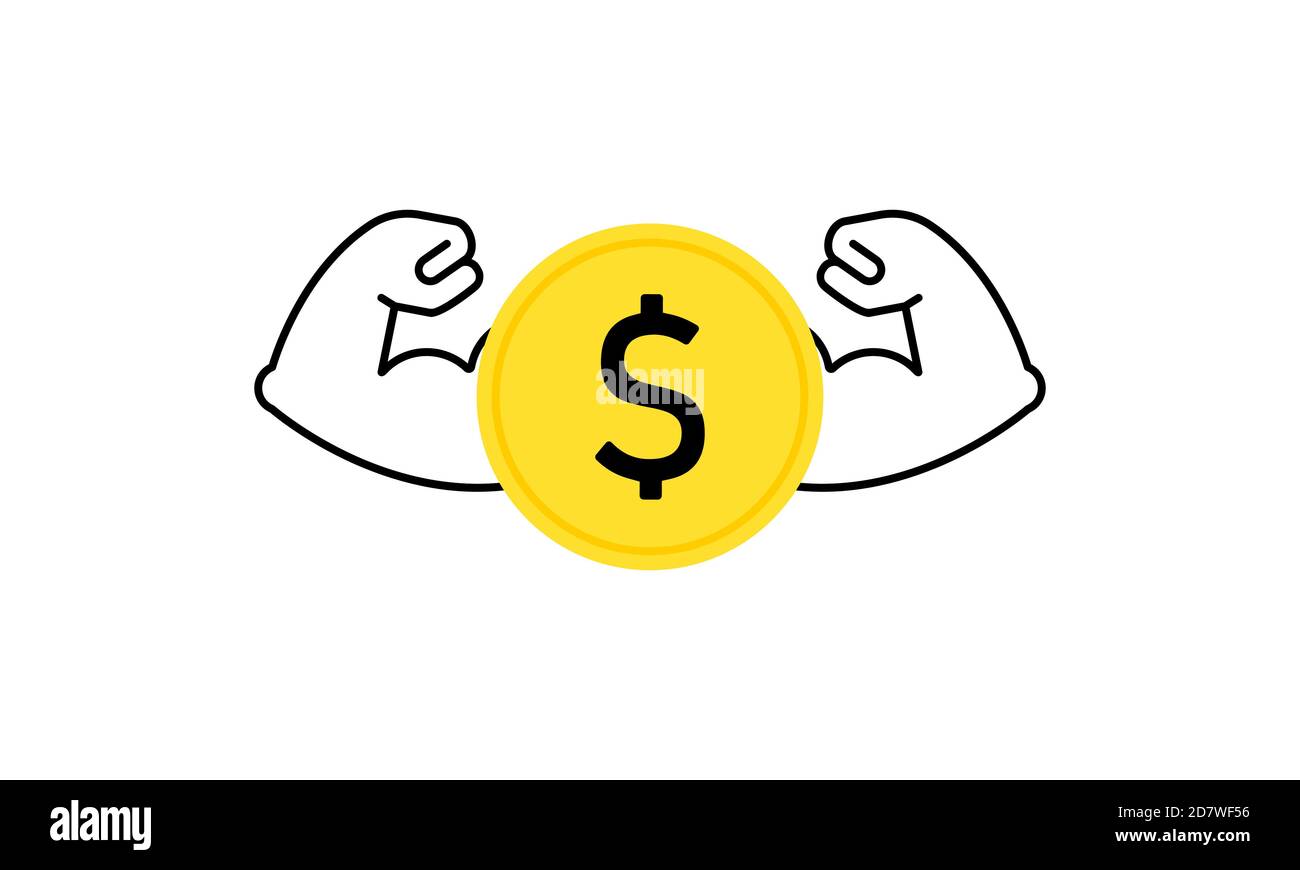 Icon strong muscle Stock Vector Images - Alamy