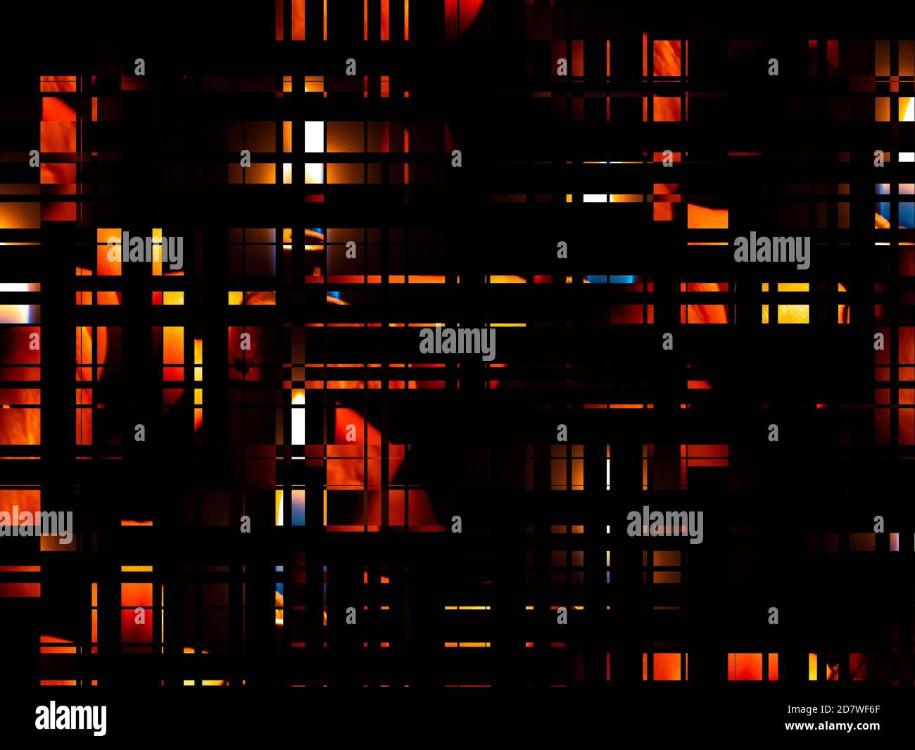 Abstract illustration of square texture in different colors Stock Photo ...