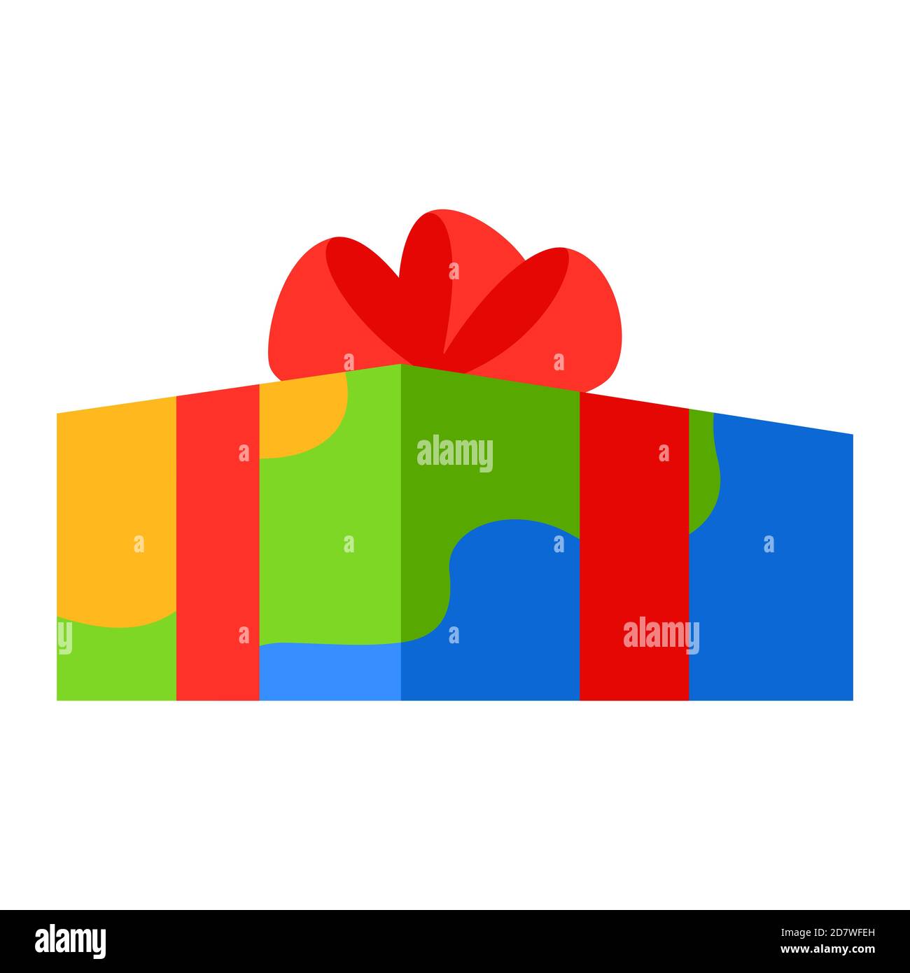 Illustration of gift box Stock Vector Image & Art - Alamy