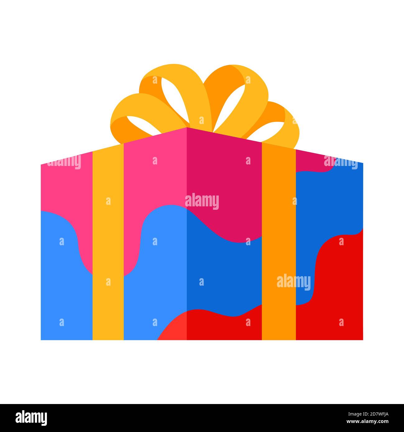 Illustration of gift box Stock Vector Image & Art - Alamy