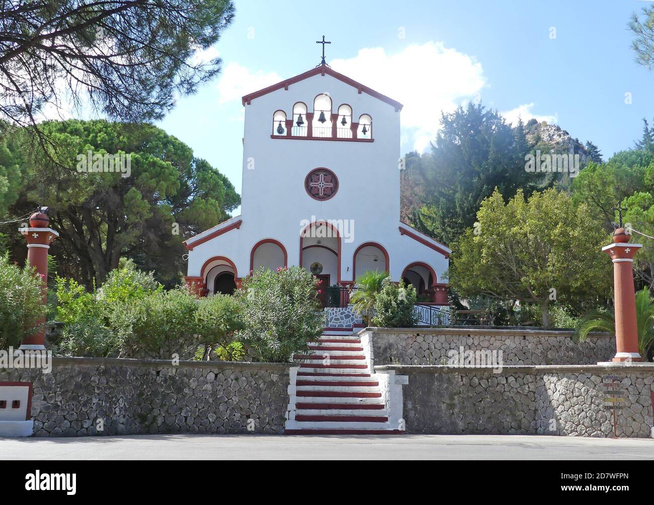 ELEOUSA, Rhodes. Church of St. Charalambos. Photo: Tony Gale Stock ...