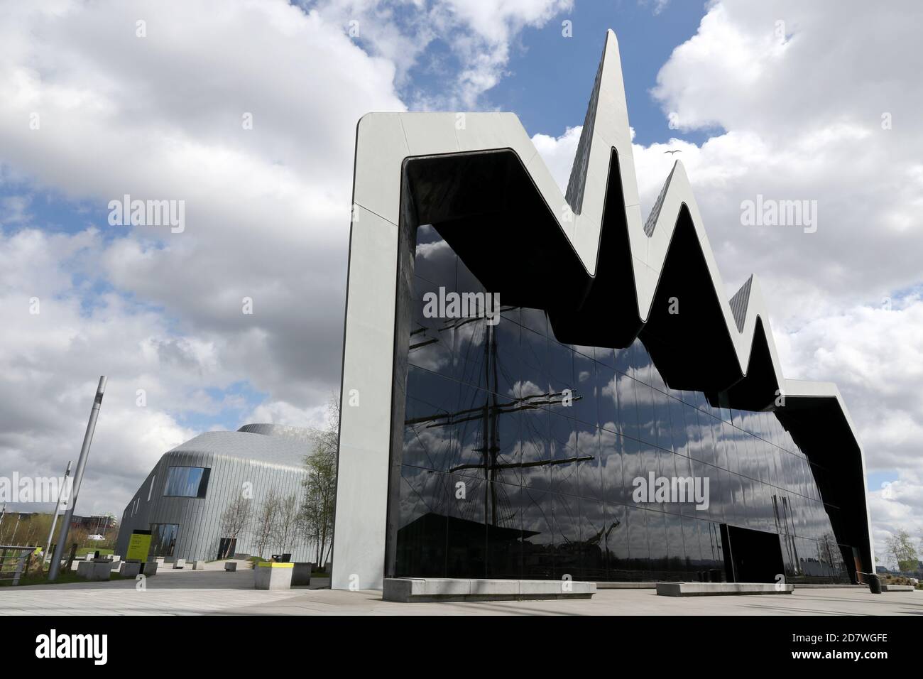 Facade of the Riverside Museum in Glasgow, Scotland Stock Photo - Alamy