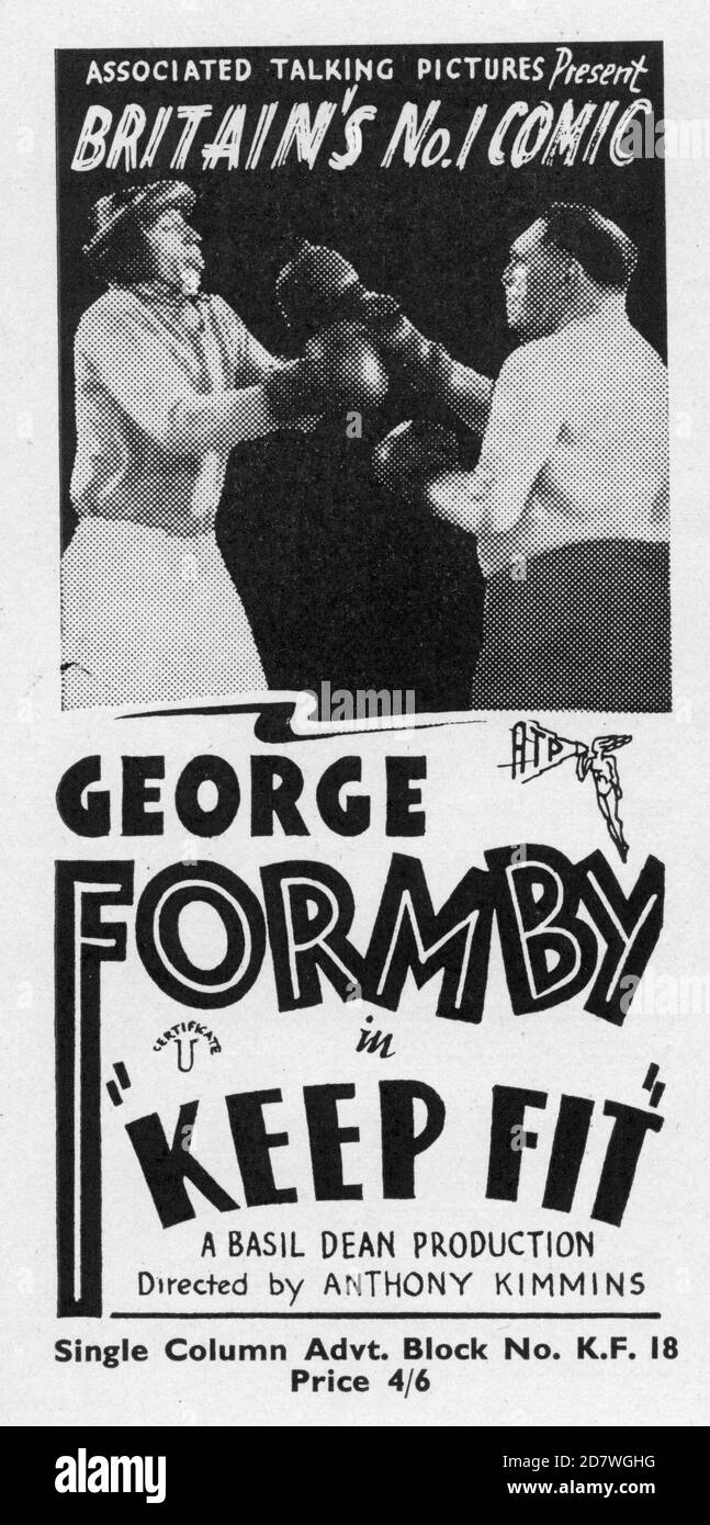 George formby 1937 hi-res stock photography and images - Alamy