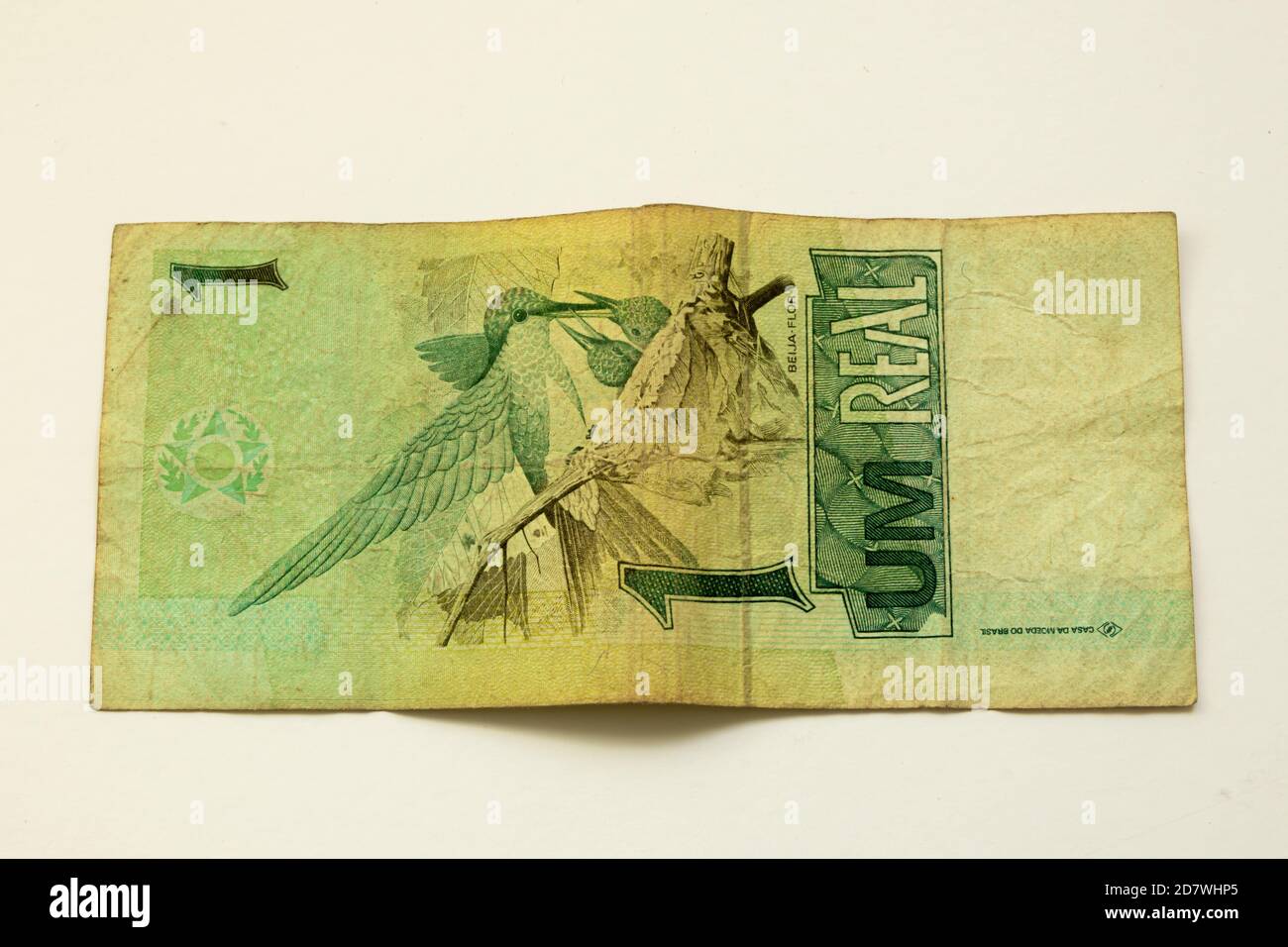 Brazilian Real - BRL. Current currency of Brazil de color verde Stock ...