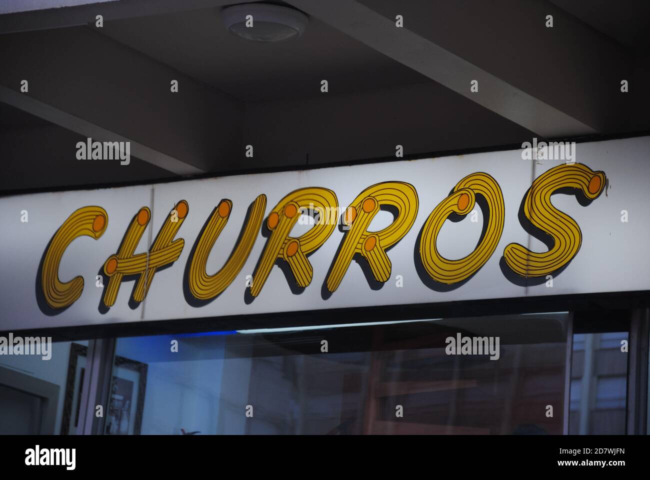 Churros sign hi-res stock photography and images - Alamy