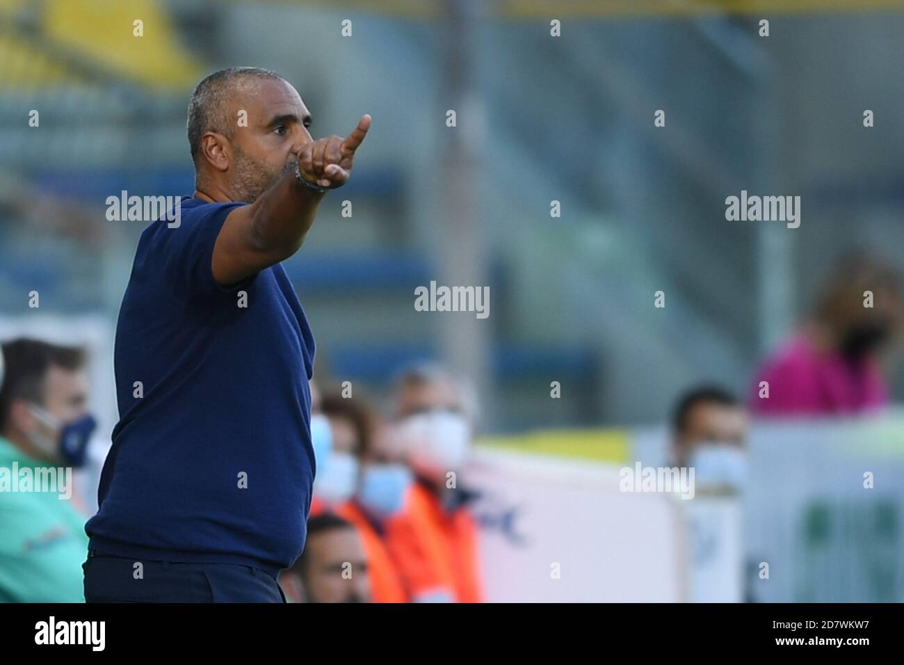 Parma, Italy. 25th Oct, 2020. Fabio Liverani Coach (Parma)Giuseppe ...