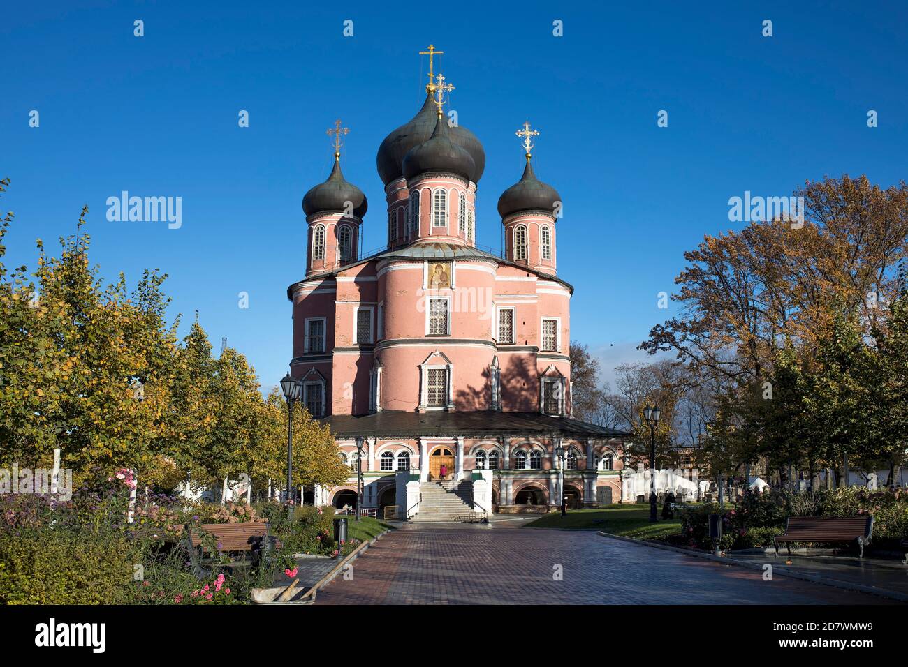 Moscow, Russia - 20 October 2020, The Big Cathedral of the Theotokos of ...