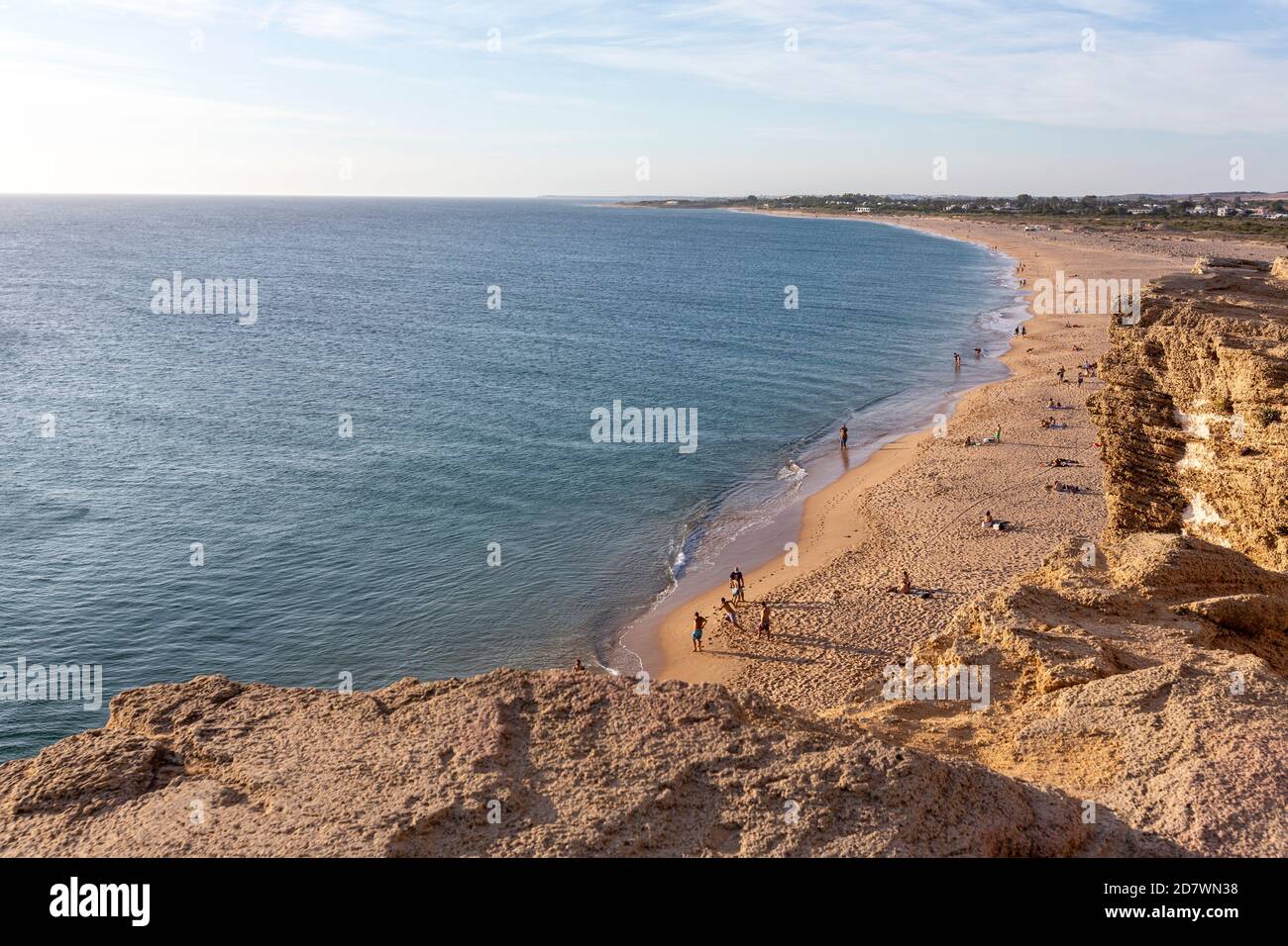 Playa de Zahora, Cape Trafalgar, Cadiz province, Andalusia, Spain Stock ...