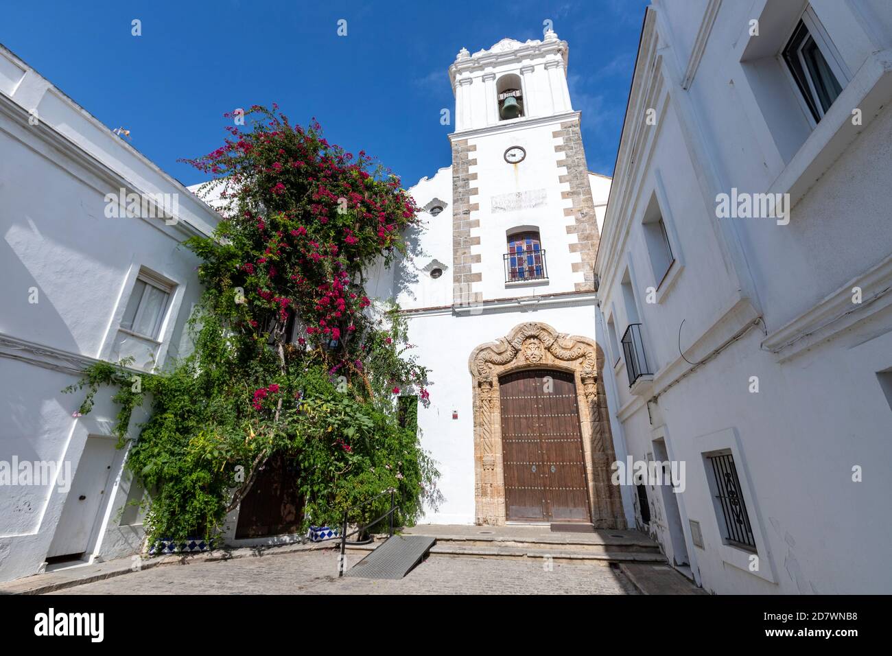 San Francisco de Asis Church, Tarifa, province of Cádiz, Andalusia ...