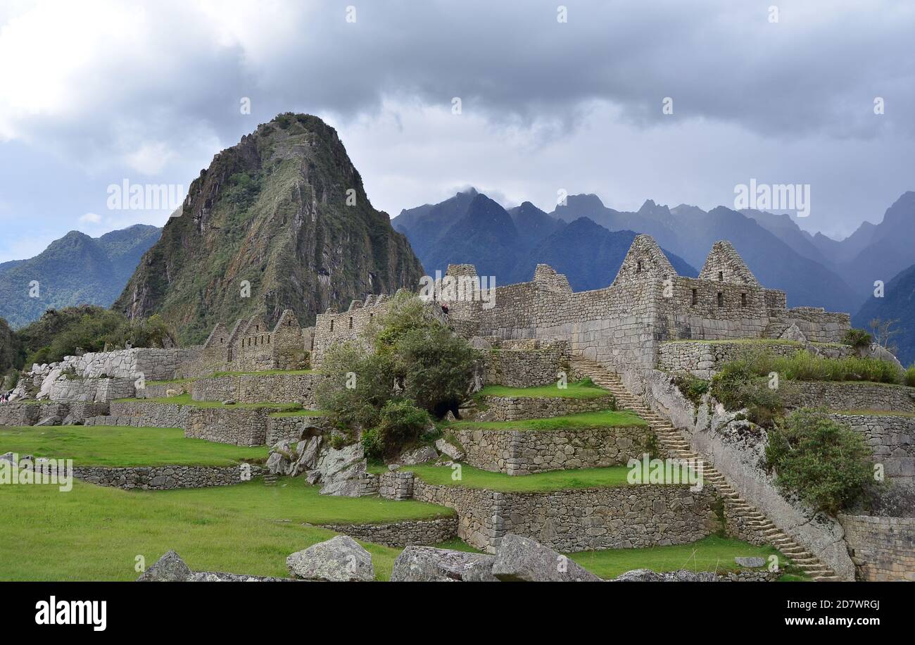 Machu Picchu Lost city of Incas, Peru Stock Photo - Alamy
