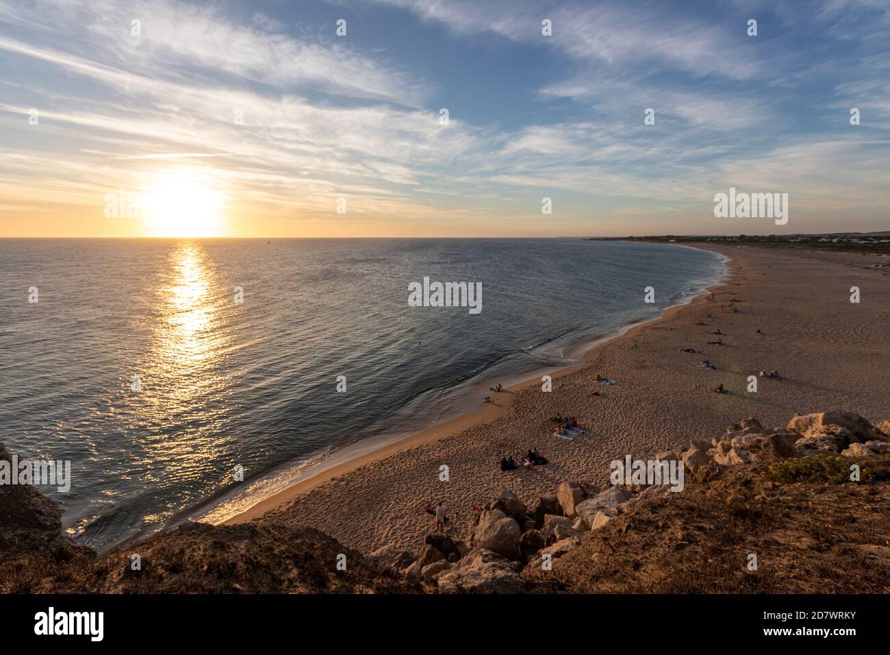 Playa de Zahora, Cape Trafalgar, Cadiz province, Andalusia, Spain Stock ...