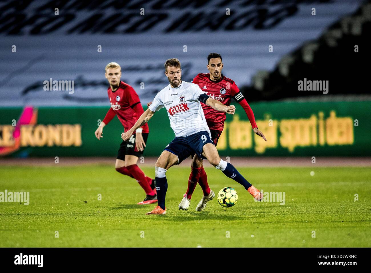 Aarhus, Denmark. 25th Oct, 2020. Carlos Zeca (10) of FC Copenhagen and ...