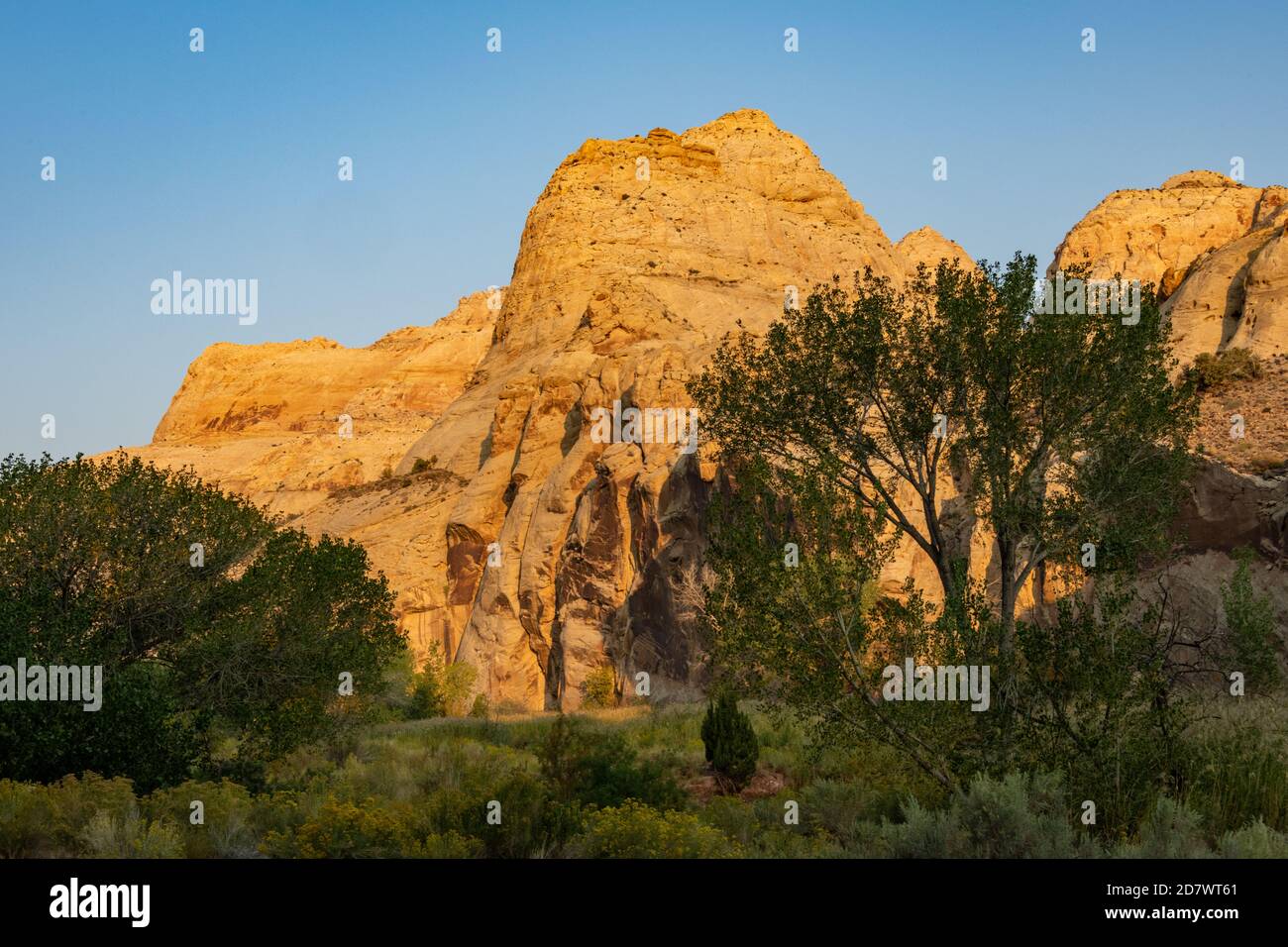 Capitol Reef national Park at Sunrise Stock Photo - Alamy