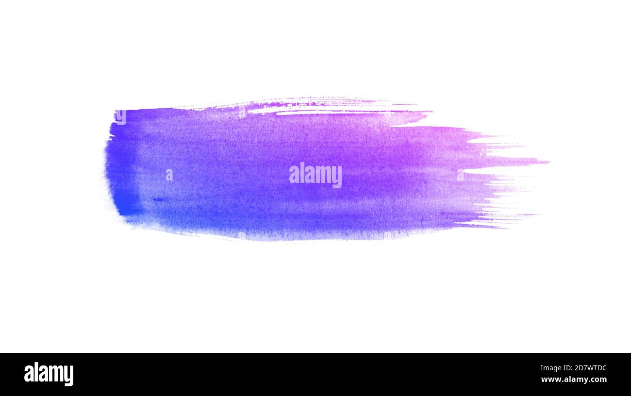 Purple paint brush stroke hi-res stock photography and images - Alamy