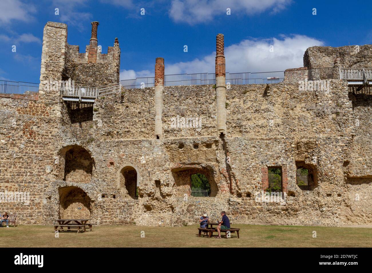 Interior framlingham castle inside hi-res stock photography and images ...