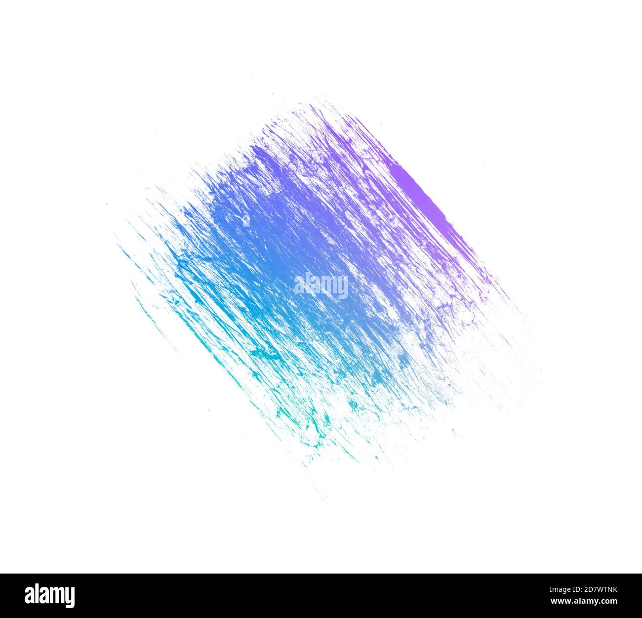 Colorful smear brush isolated on white Stock Photo - Alamy