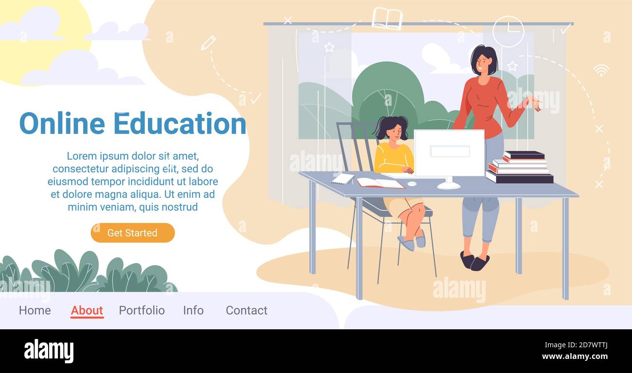Education help children Stock Vector Images - Alamy