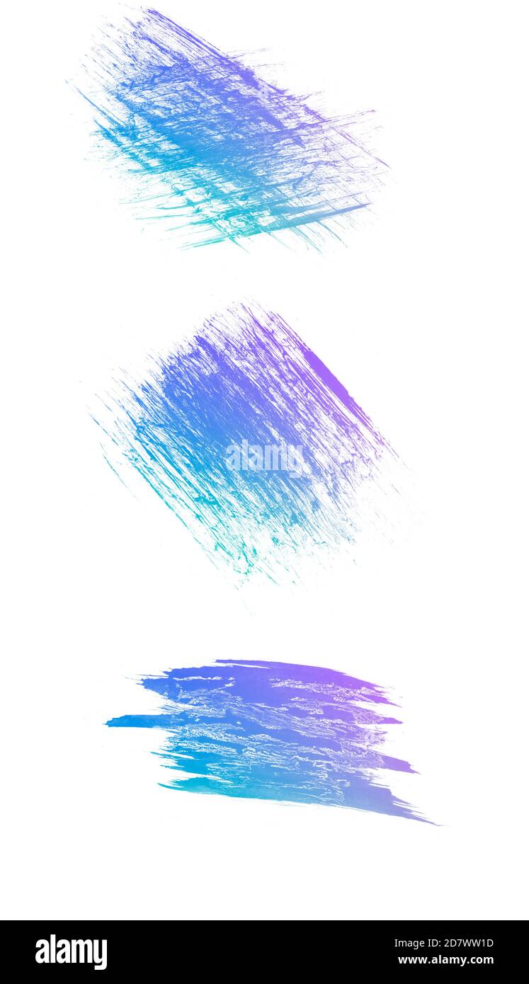 Set of colorful brushes for painting Stock Photo - Alamy