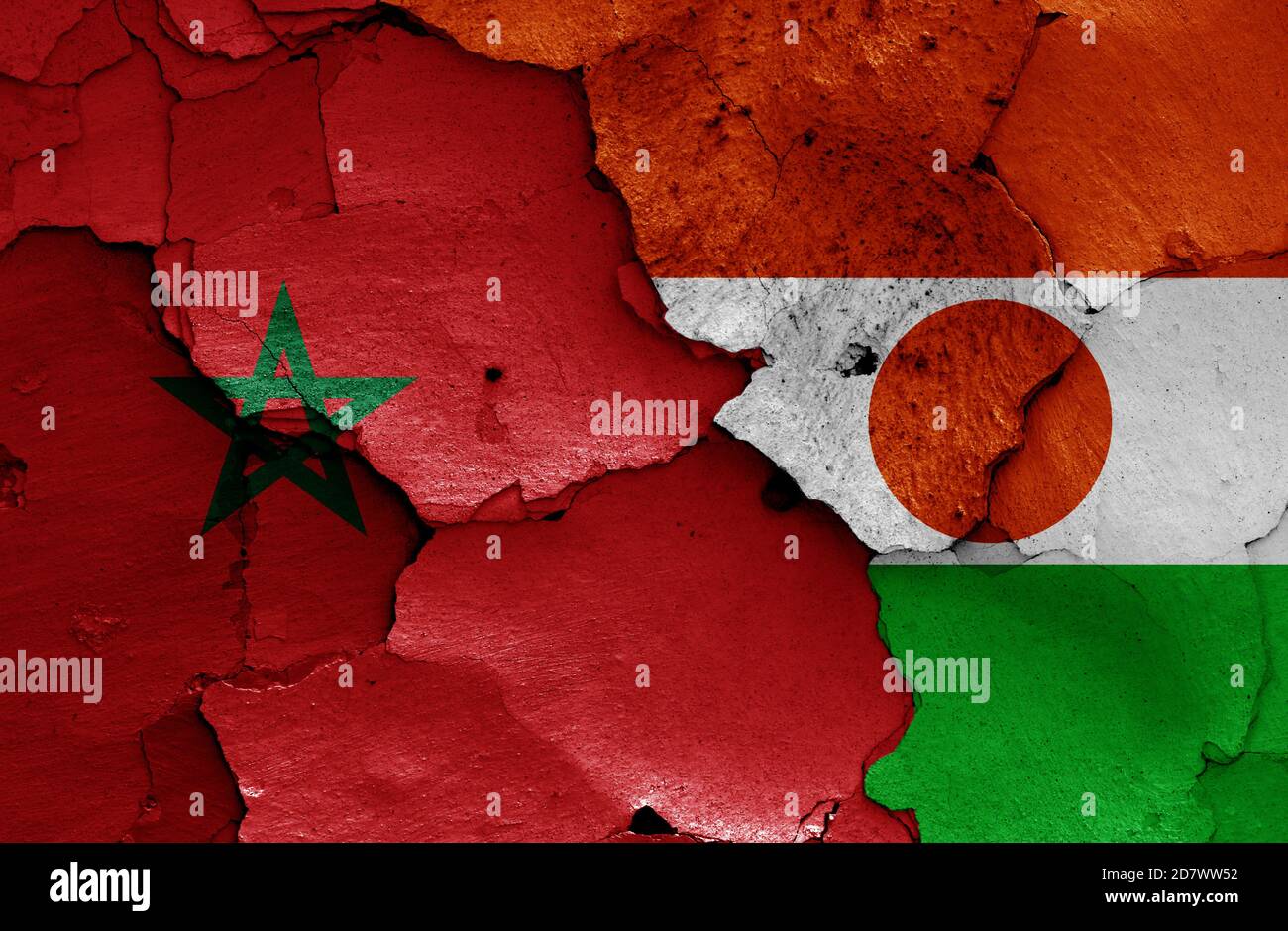 Morocco niger conflict hi-res stock photography and images - Alamy
