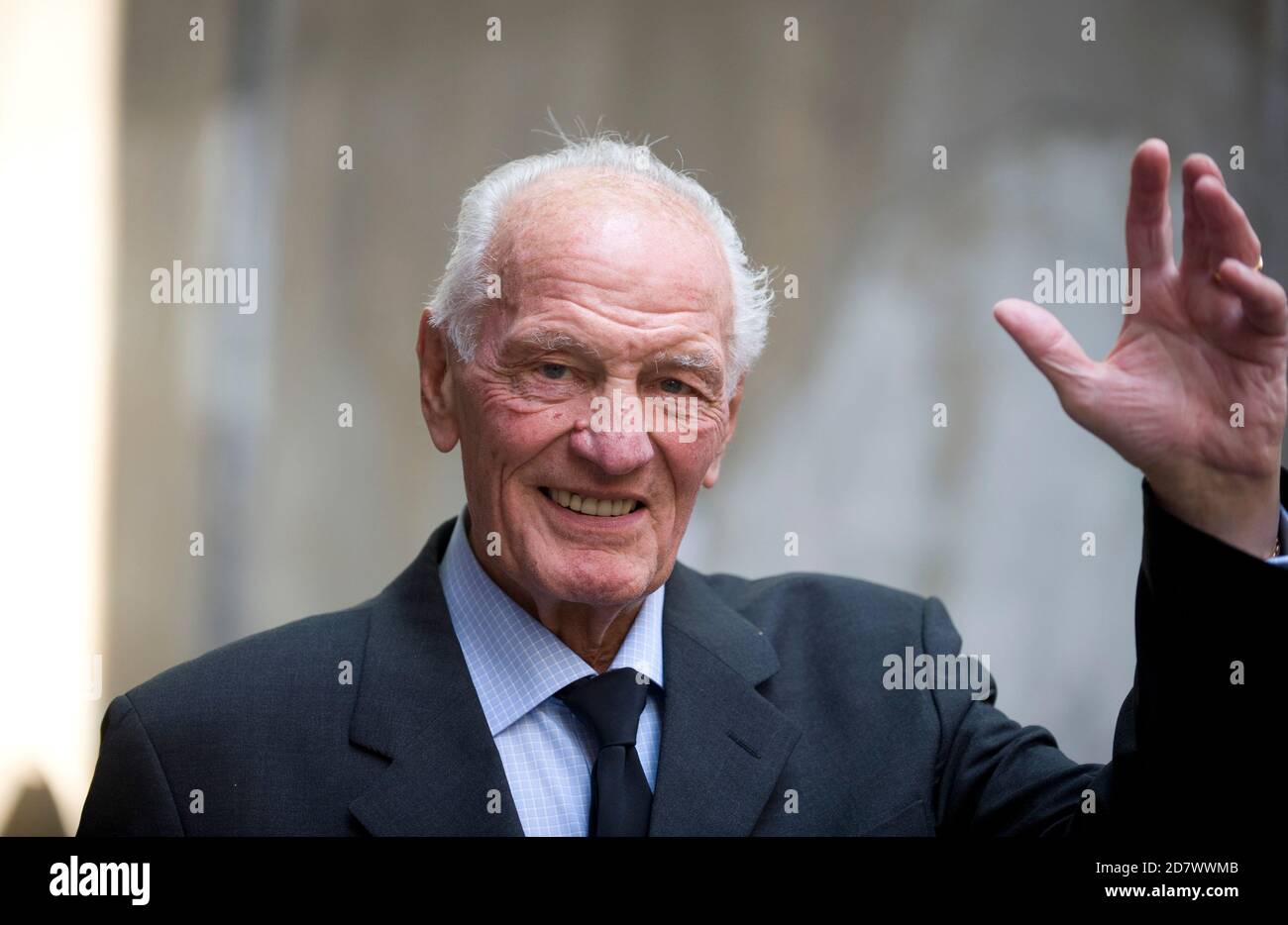 Sir Henry Cooper who died today. Seen here last year at Harry Carpenter ...
