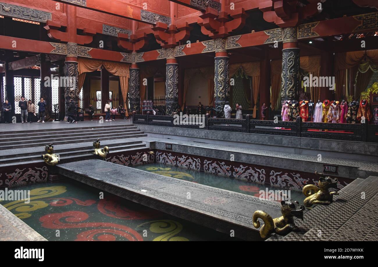 Zhejiang, China - January 21 2020 : Hengdian World Studios the world’s ...