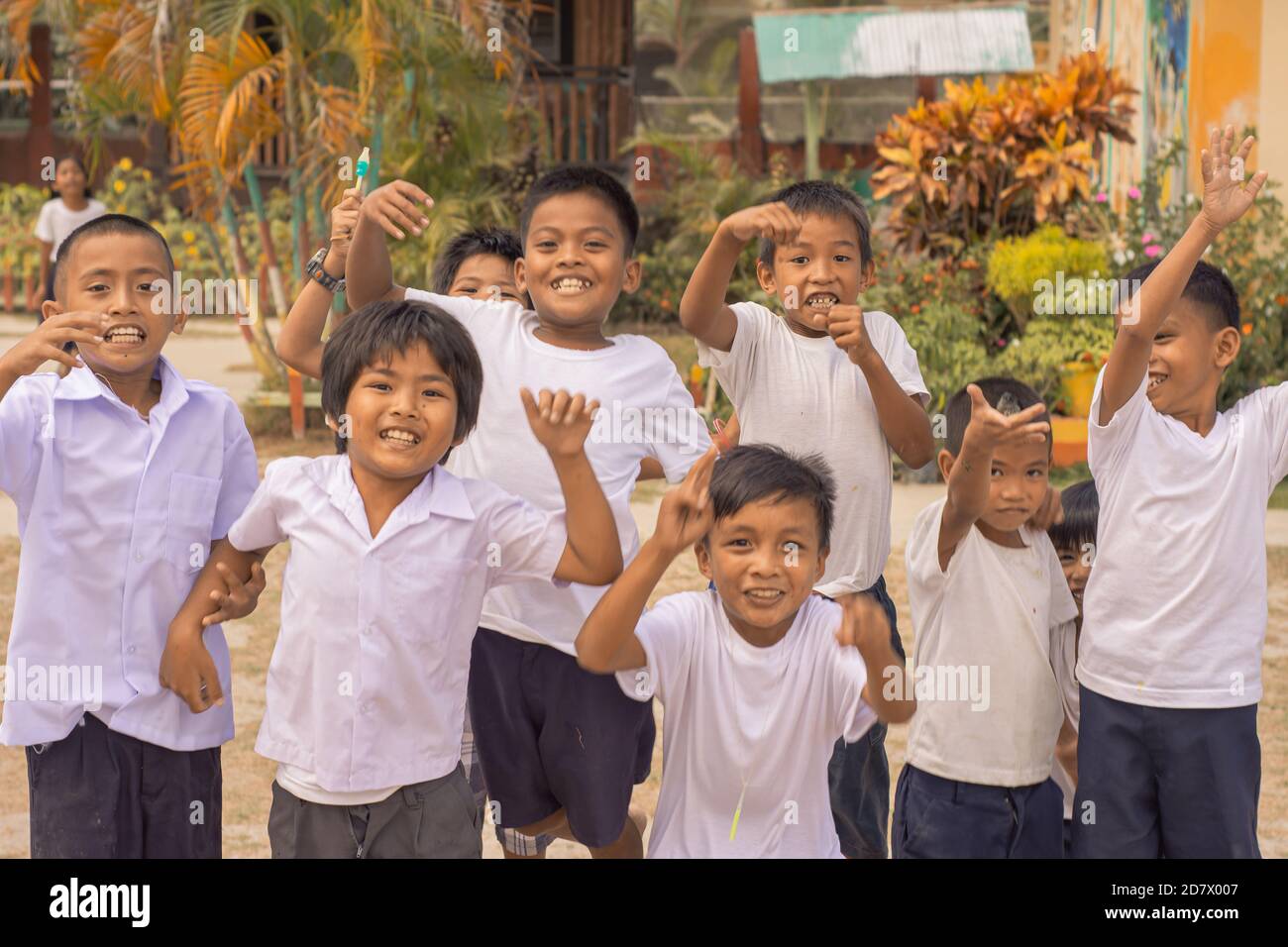 Philippines school girl hi-res stock photography and images - Alamy