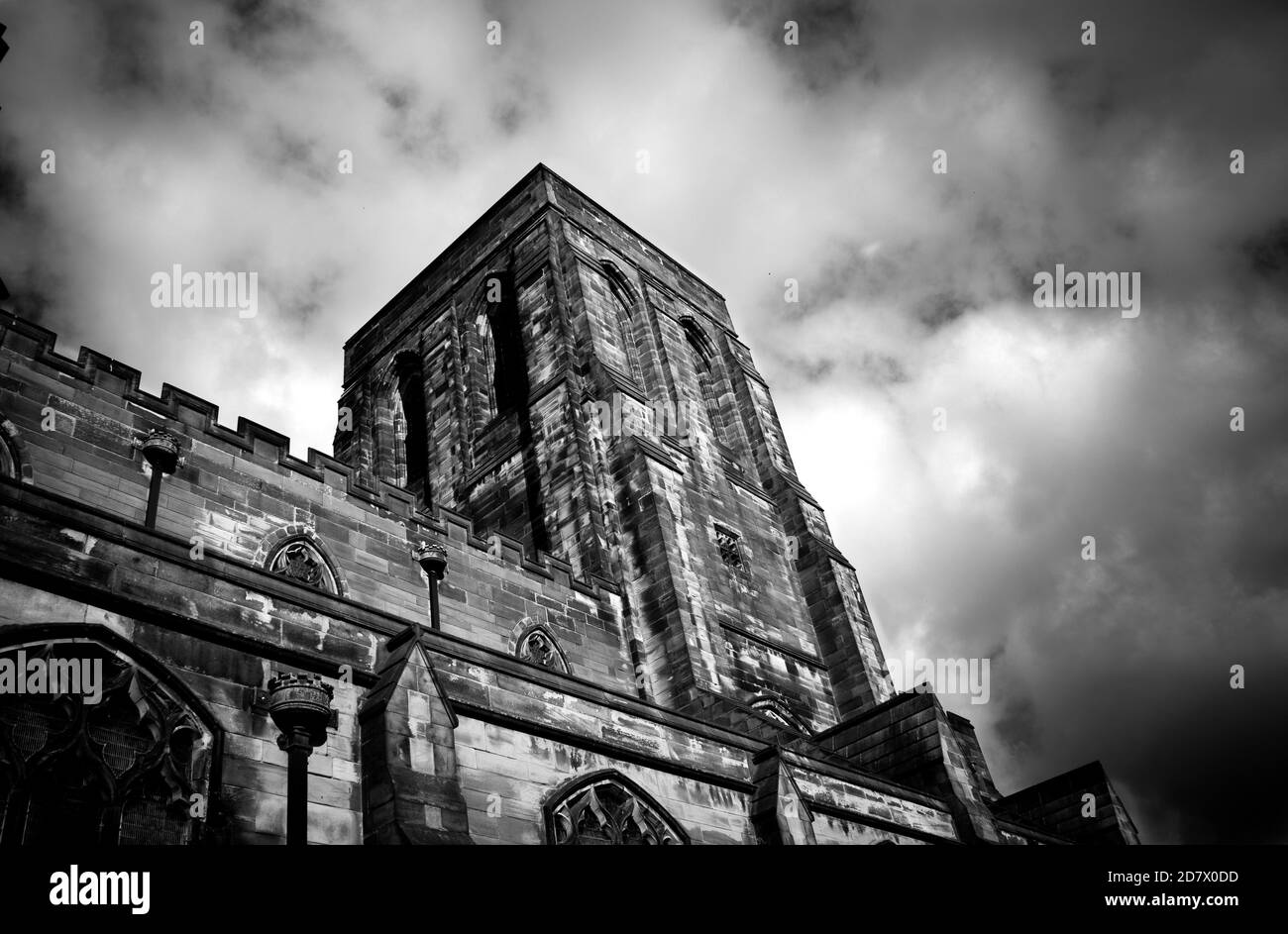 Abstract black and white church hi-res stock photography and images - Alamy