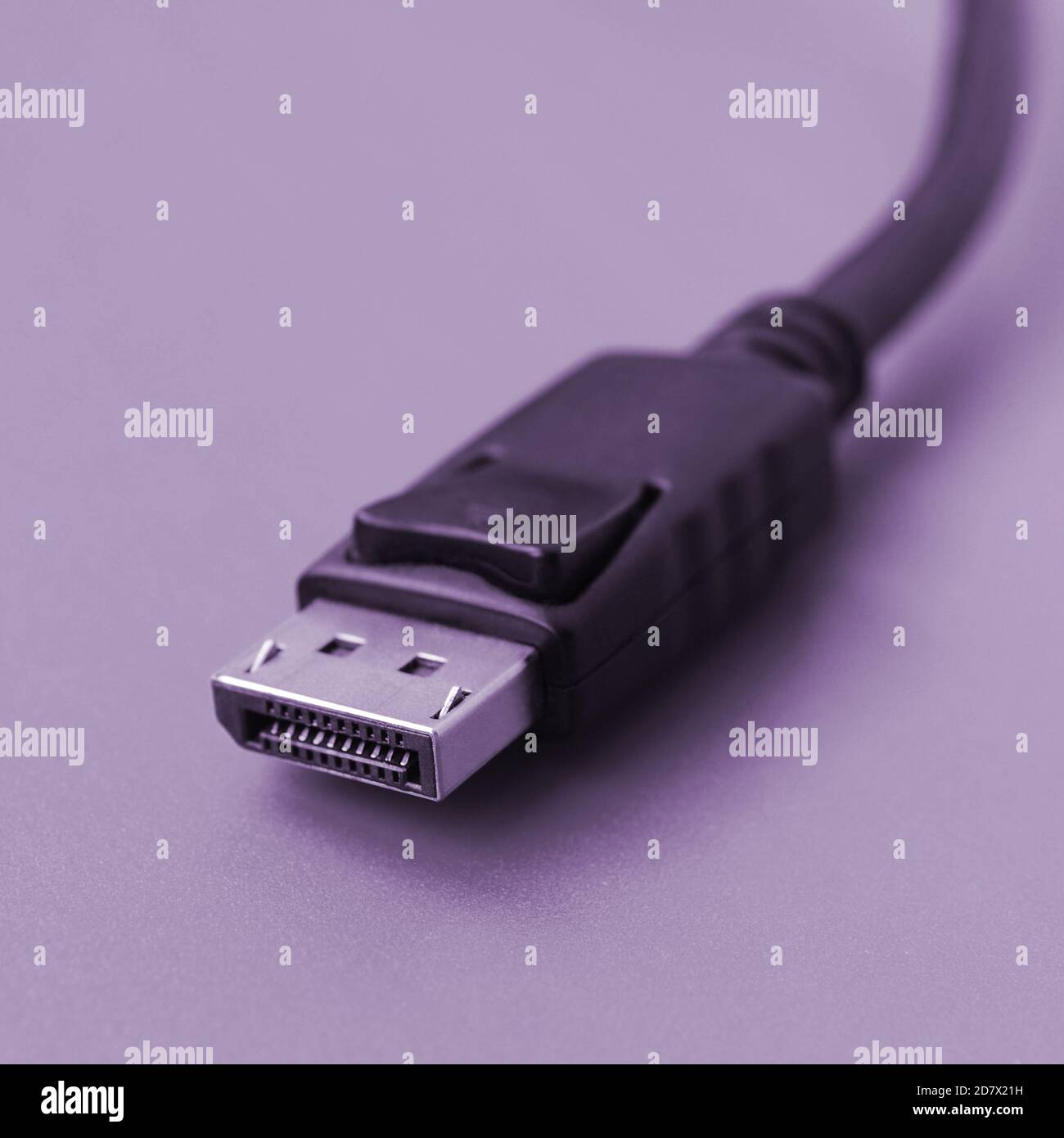 20-pin male DisplayPort gold plated connector for a flawless connection ...