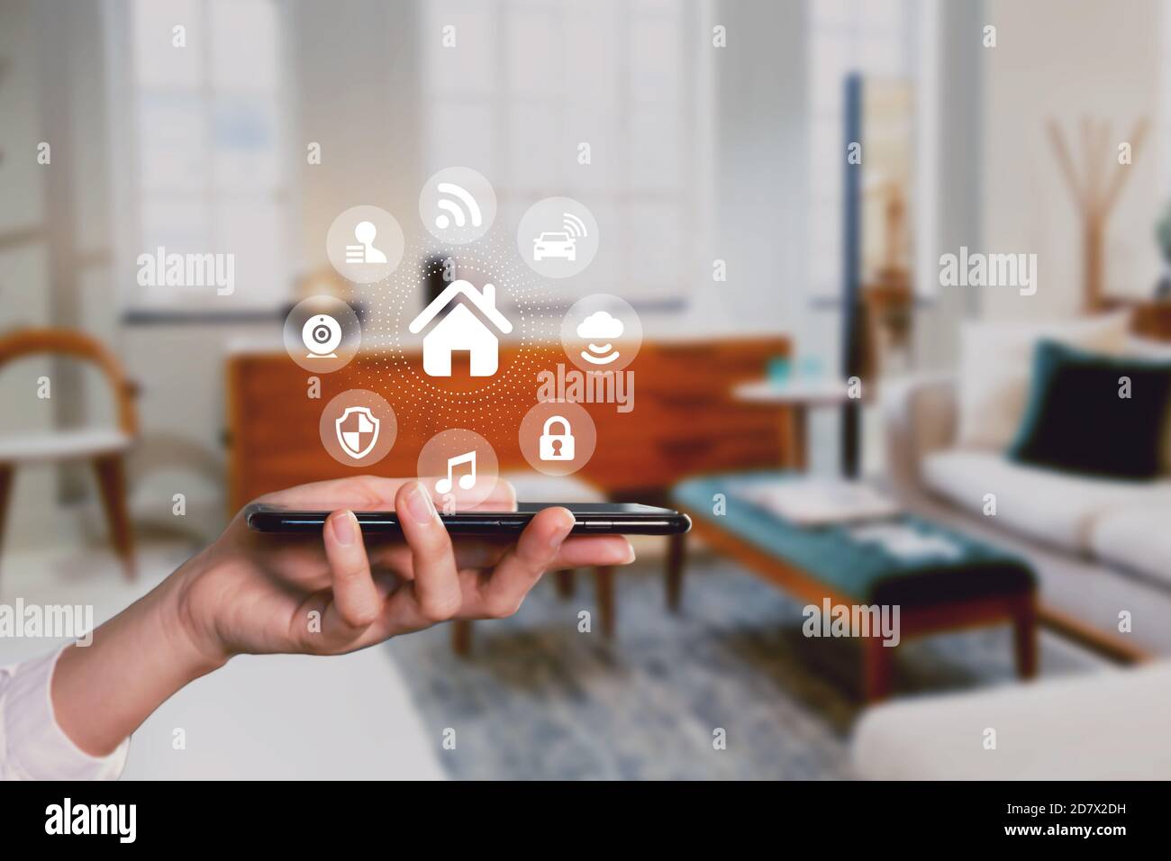 Smart home technology hi-res stock photography and images - Alamy