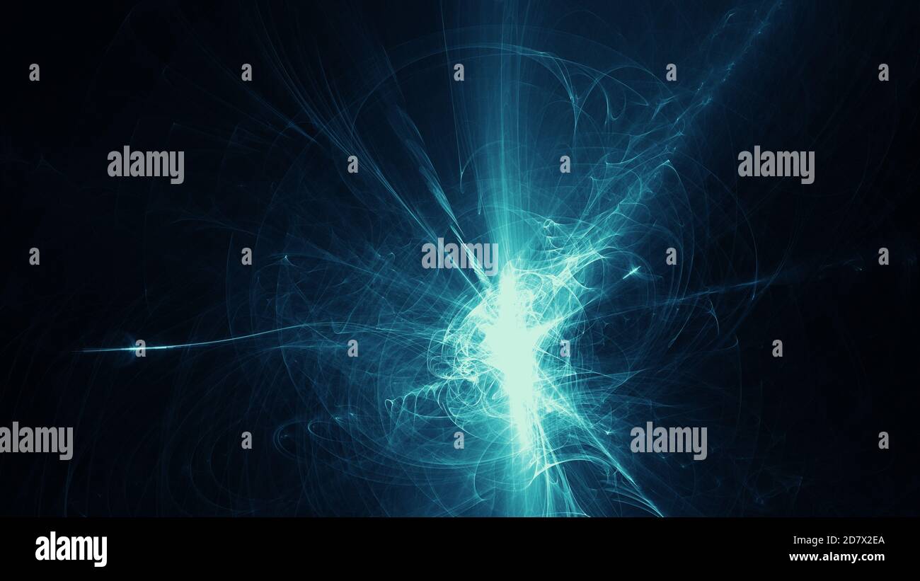 Vibrant science fiction explosion in 8K Stock Photo - Alamy