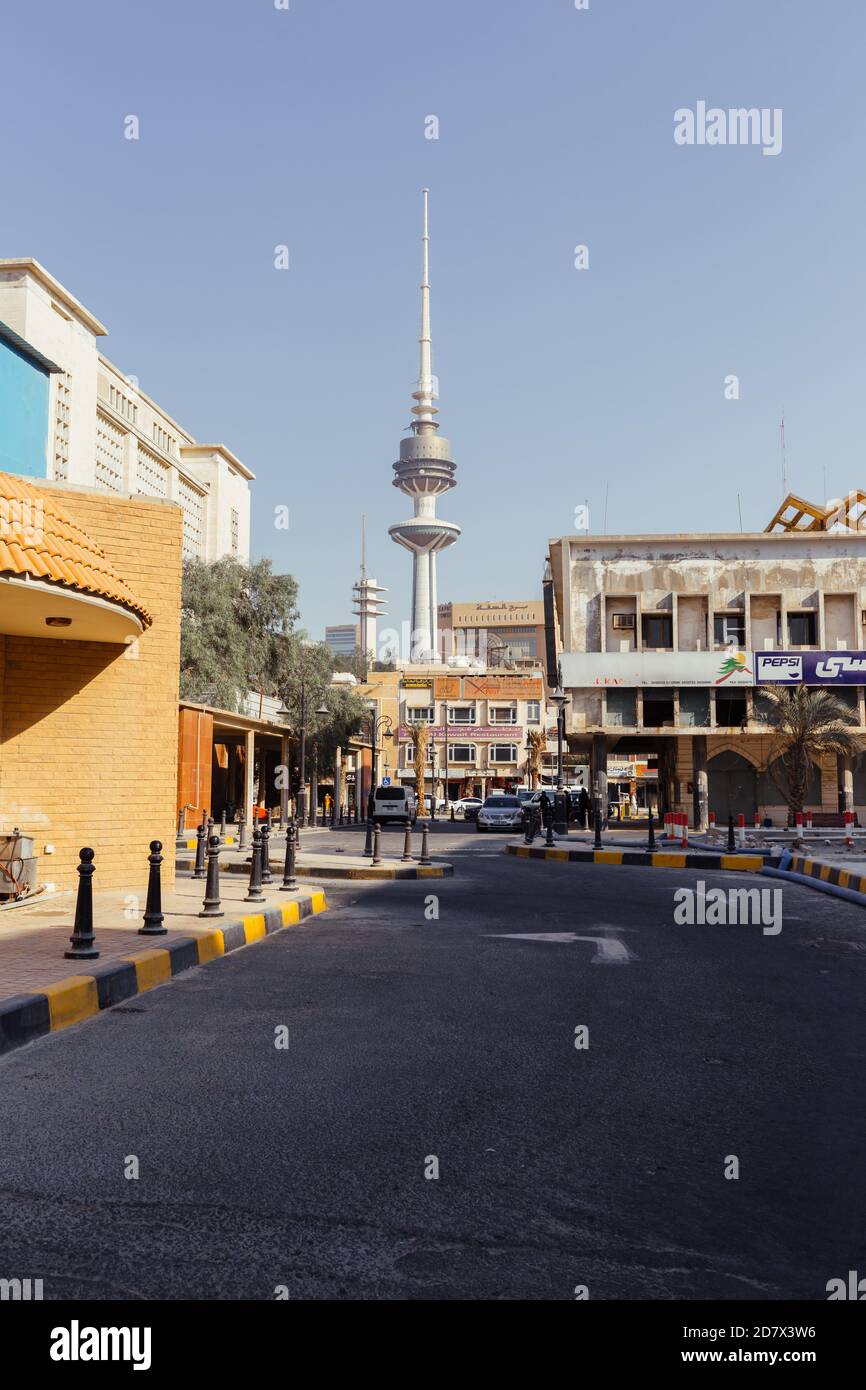 KUWAIT; - August 03; 2017: Kuwait city street urban Stock Photo - Alamy